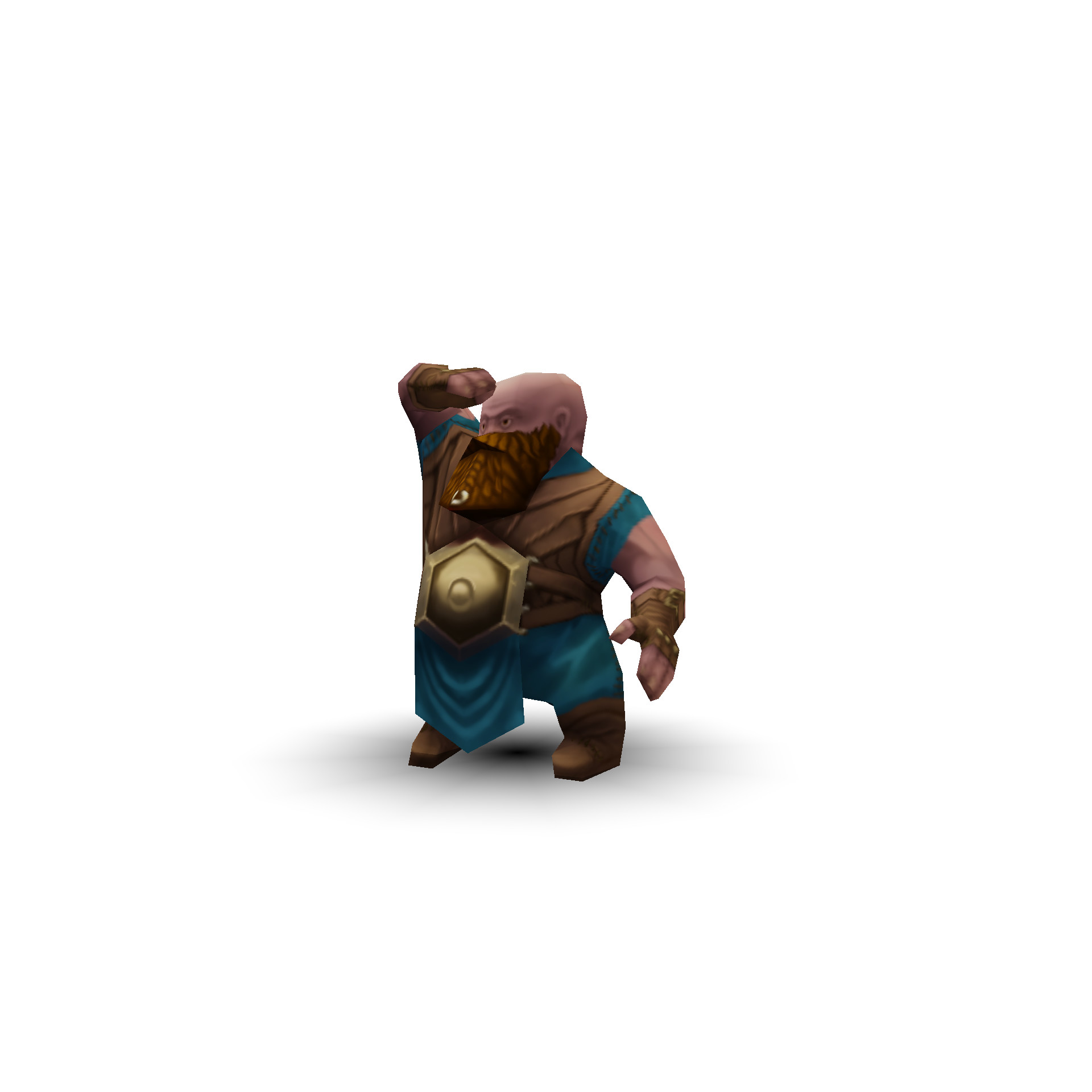 ArtStation - Low-Poly Dwarf