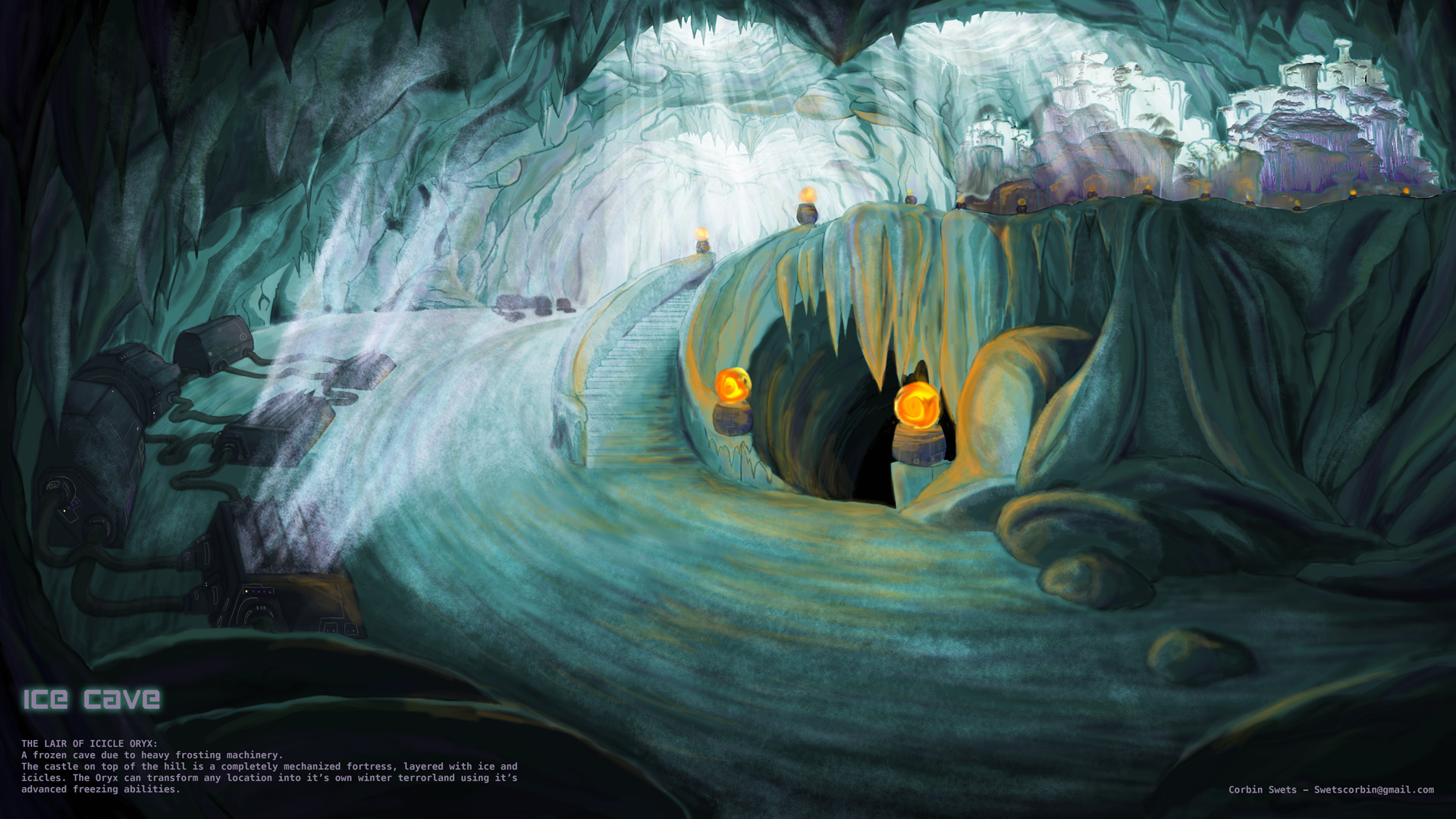 ArtStation - Ice Cavern