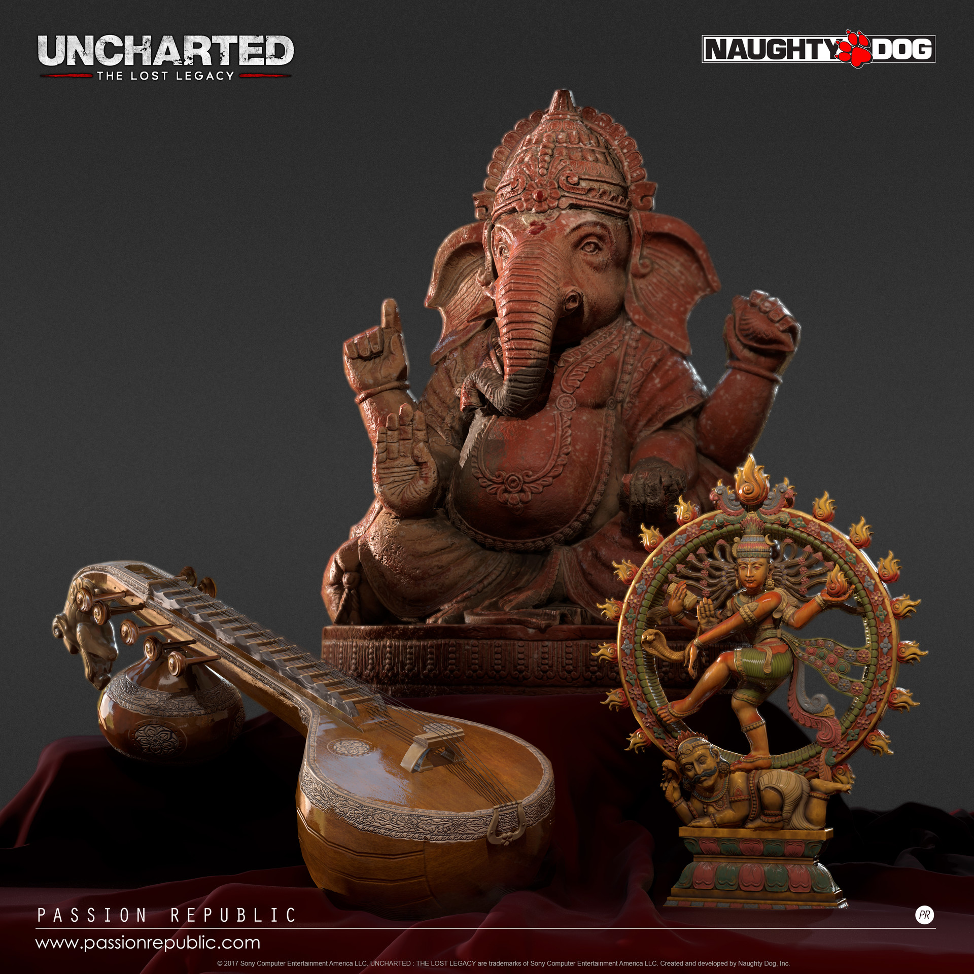 Sandra Soh - Uncharted: The Lost Legacy - Ganesha Shrine