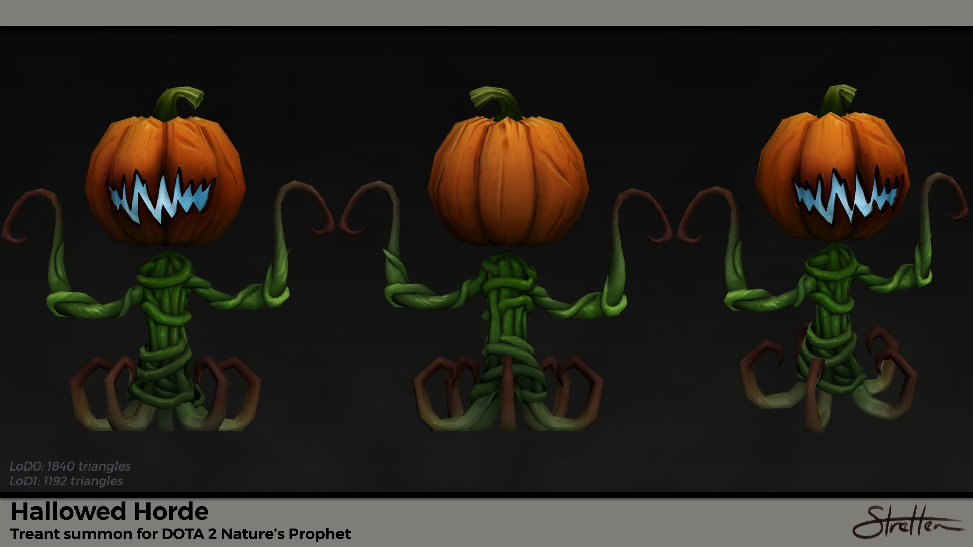 Chris Stretten 2D 3D Artist & Animator - Hallowed Horde