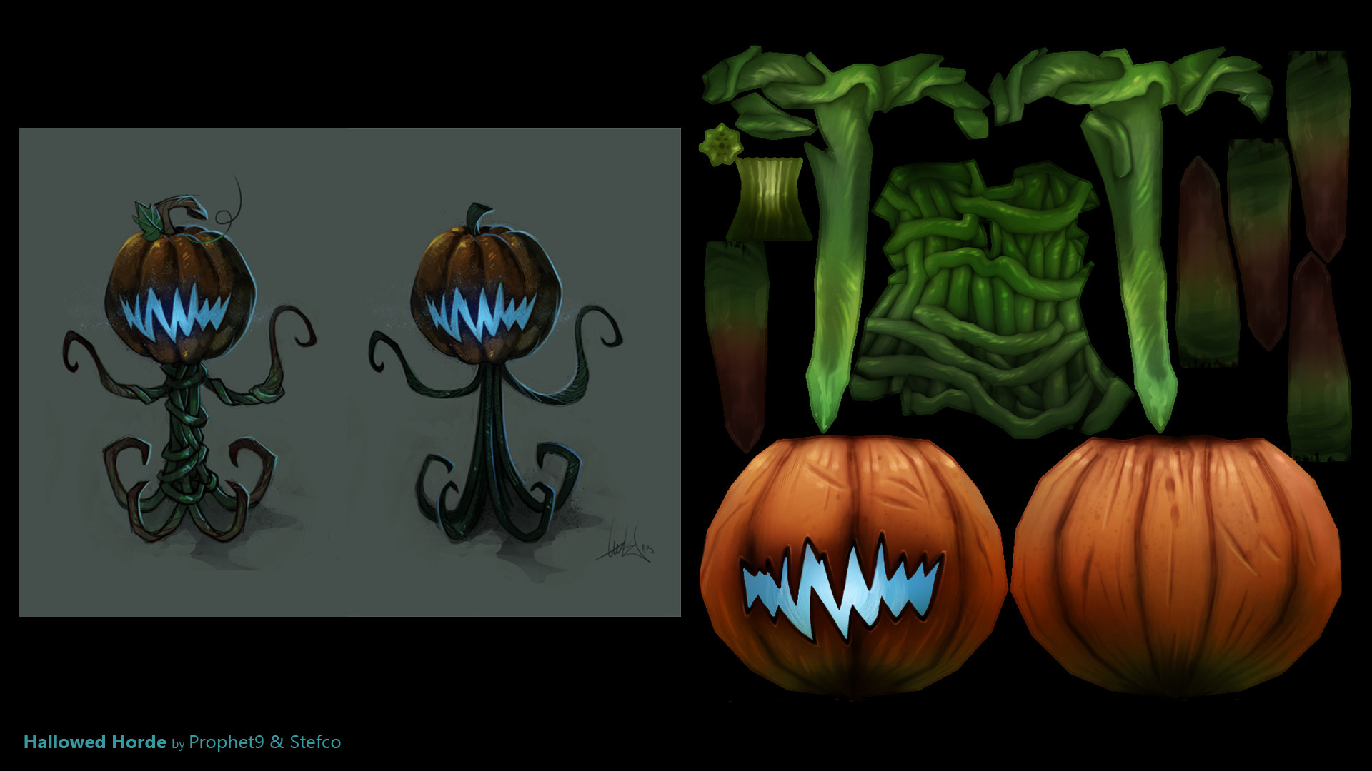 Chris Stretten 2D 3D Artist & Animator - Hallowed Horde