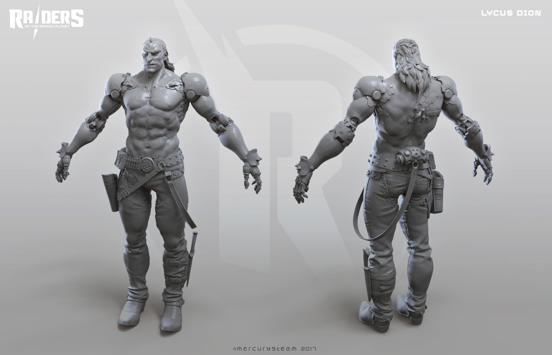 Javier Lopez (doses) - Lycus main character - Raiders of the broken planet