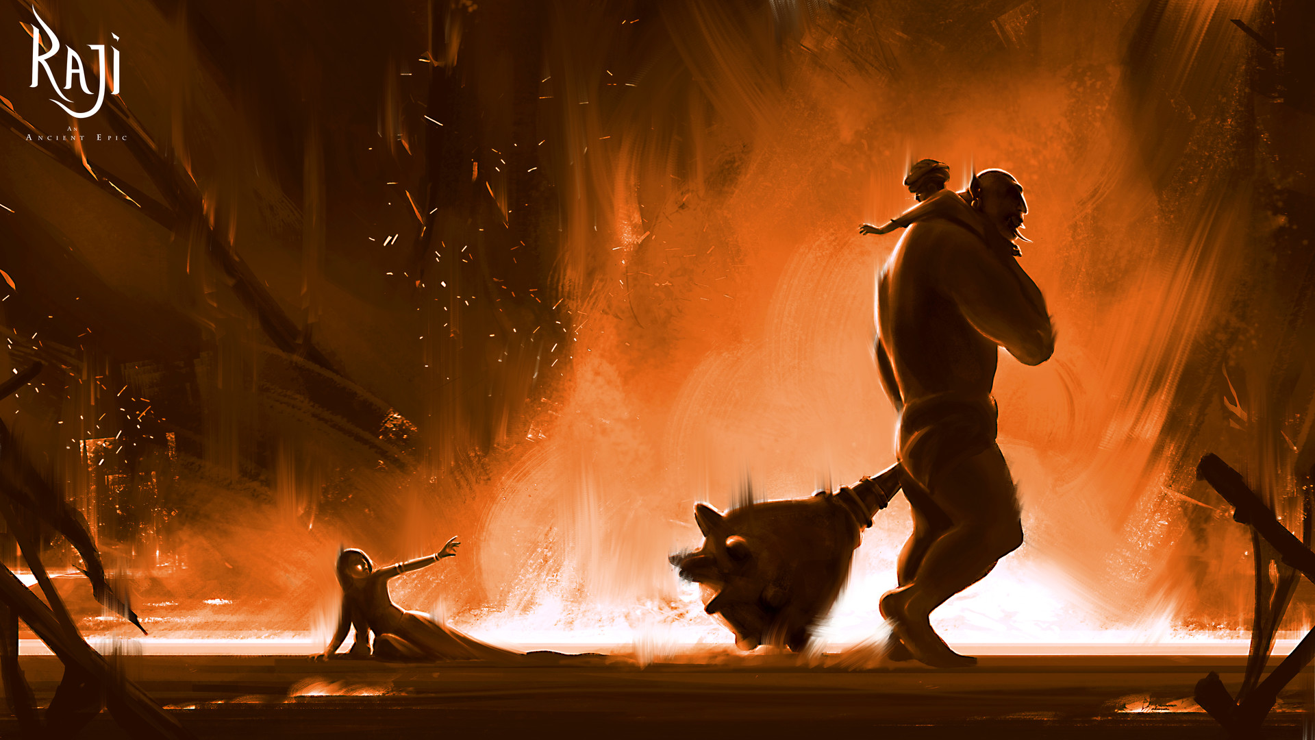 ArtStation - Raji: An Ancient Epic - Trailer Artwork