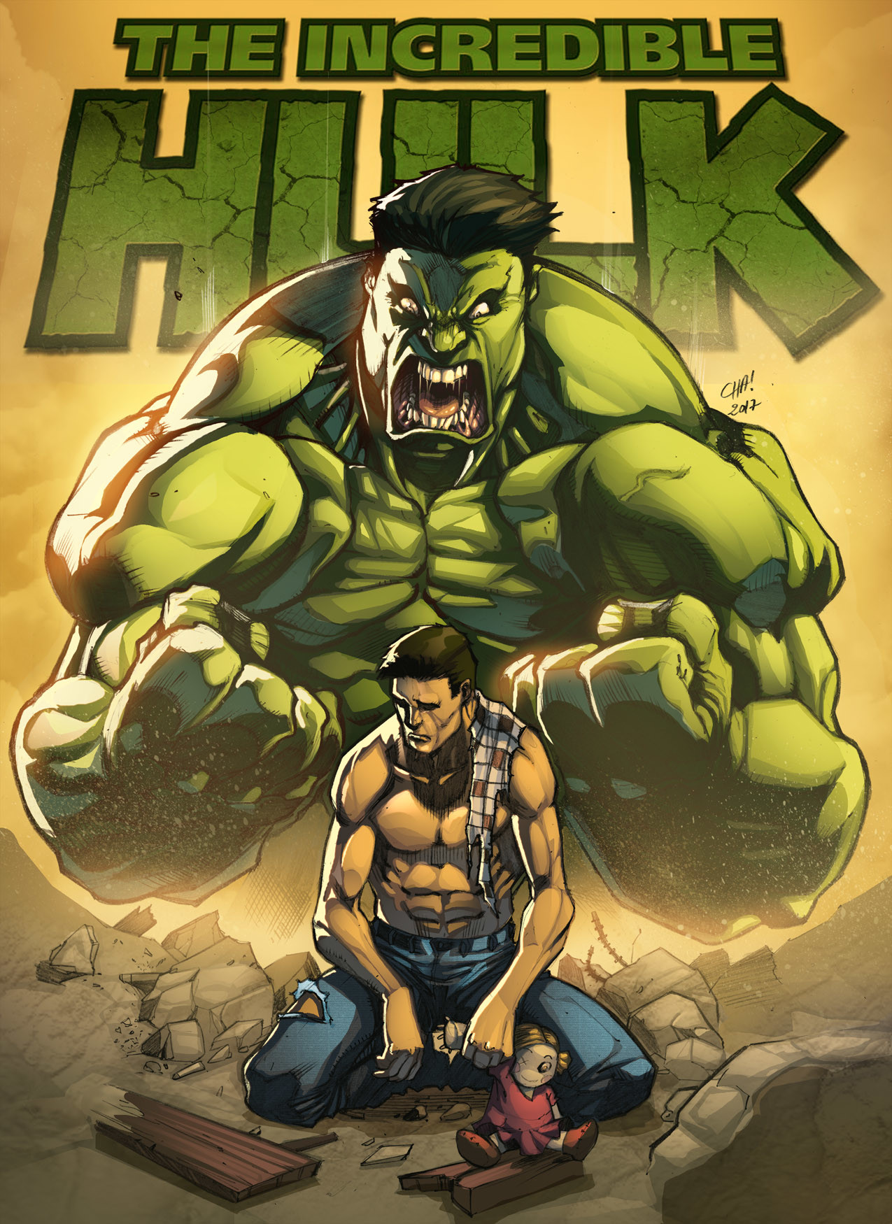 ArtStation - Hulk !!!! Fanart