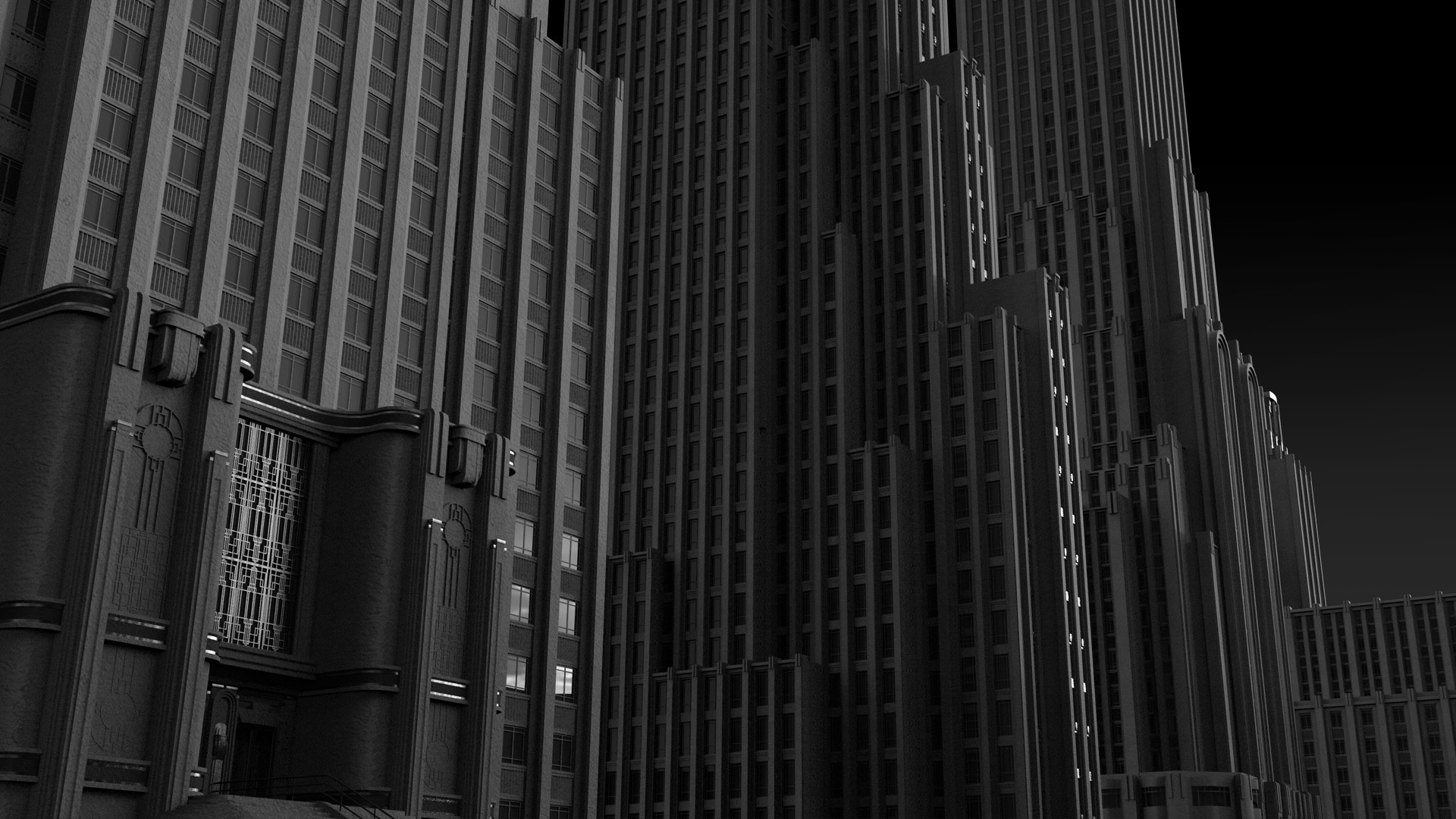 KitBash3D - ART DECO – 3D ASSET KIT