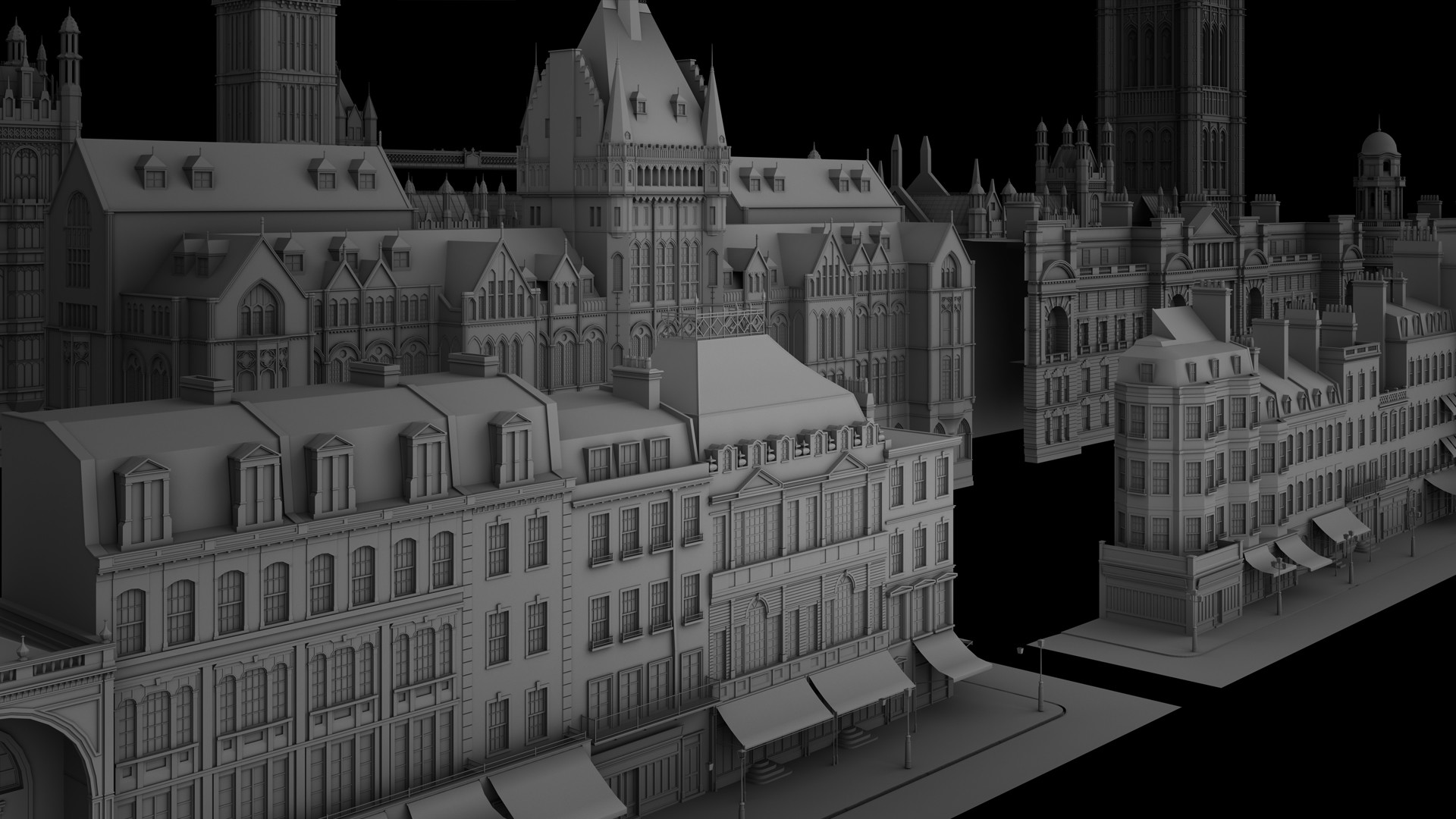 KitBash3D - VICTORIAN – 3D ASSET KIT