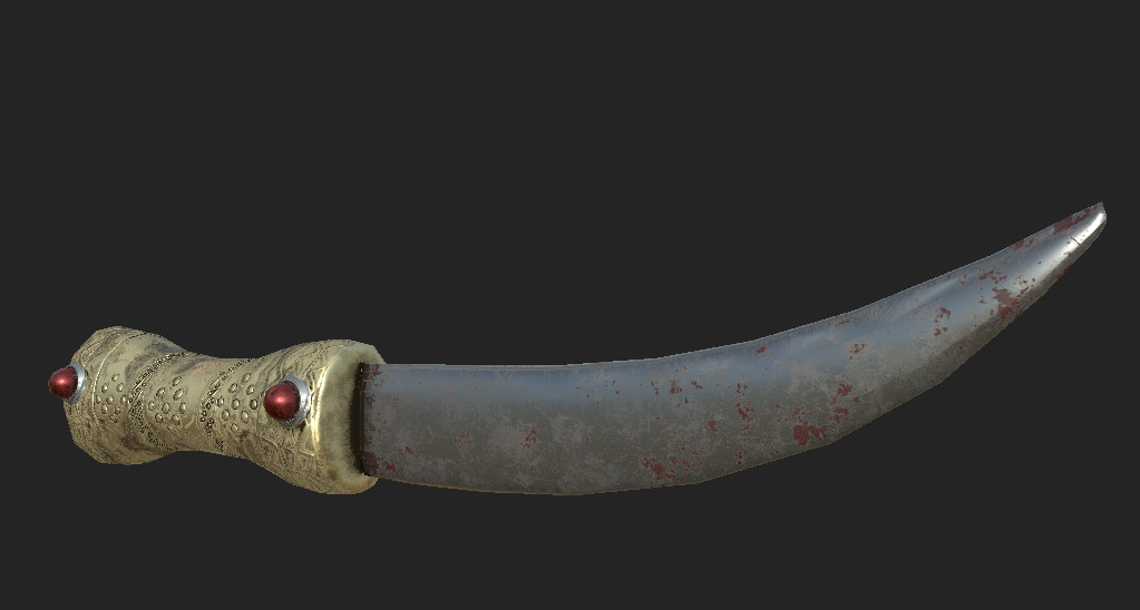 ArtStation - Middle Eastern Dagger