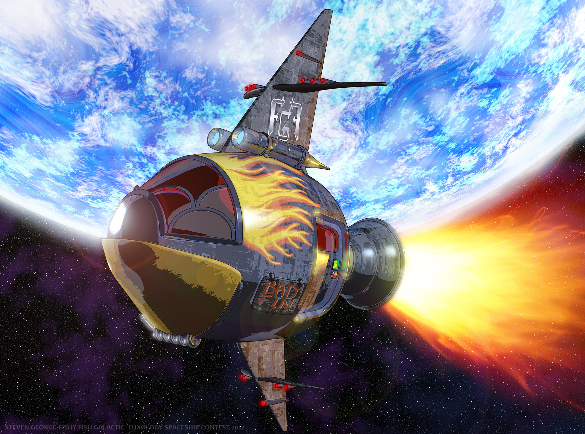 ArtStation - Fishy Fish Galactic