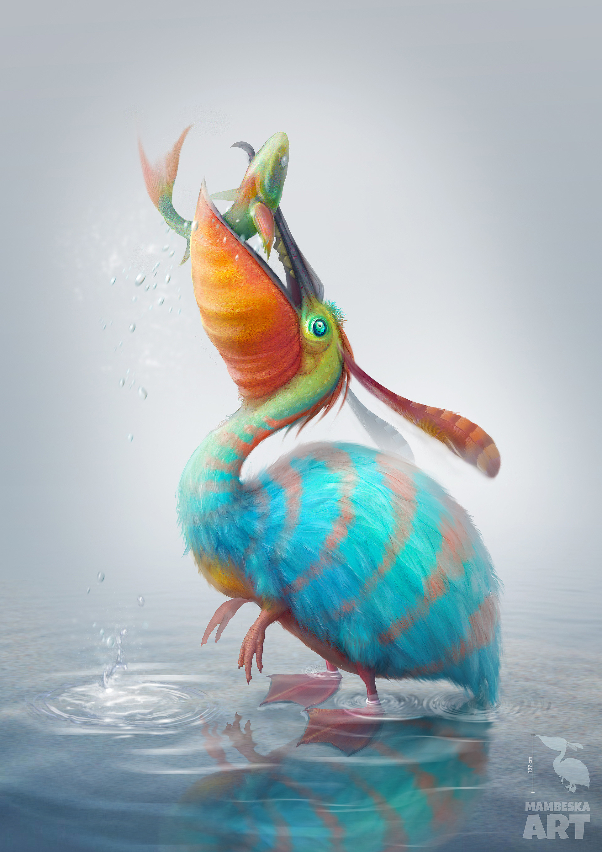 ArtStation - Concept: predator bird