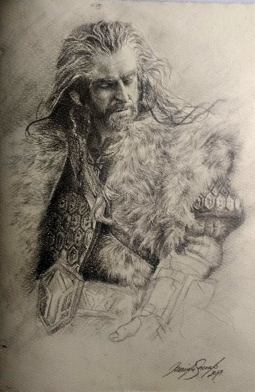 Thorin Oakenshield Drawing