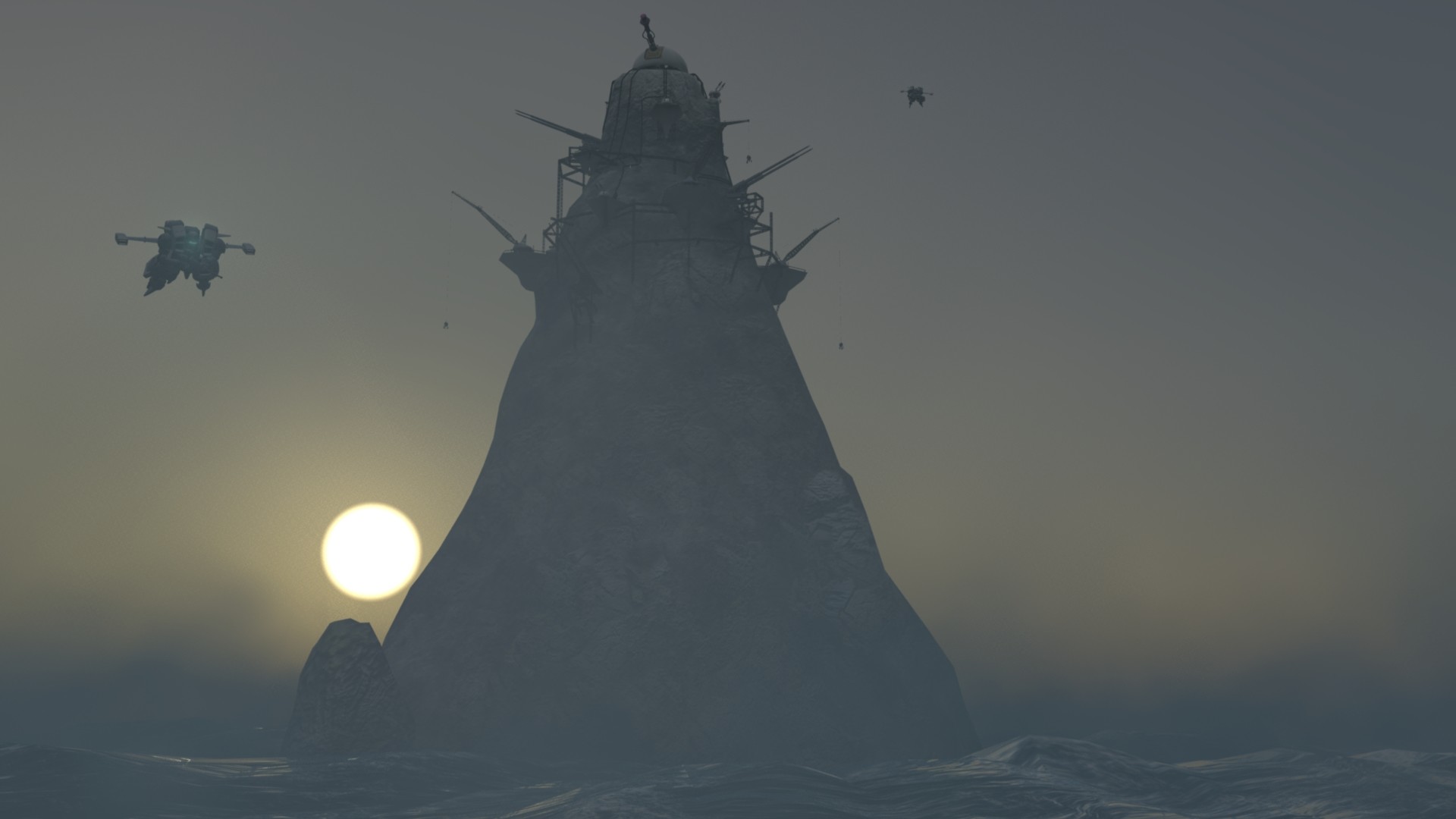 ArtStation - Sea_Fortress