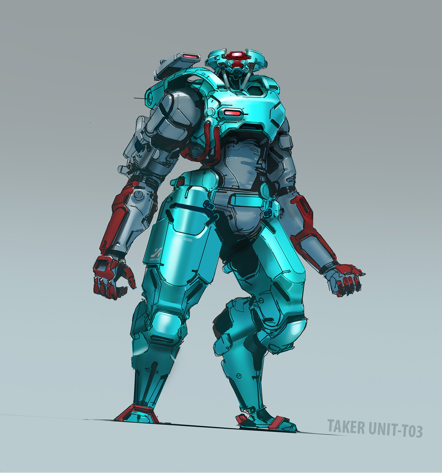 ArtStation - Heavy Taker - Unit T03