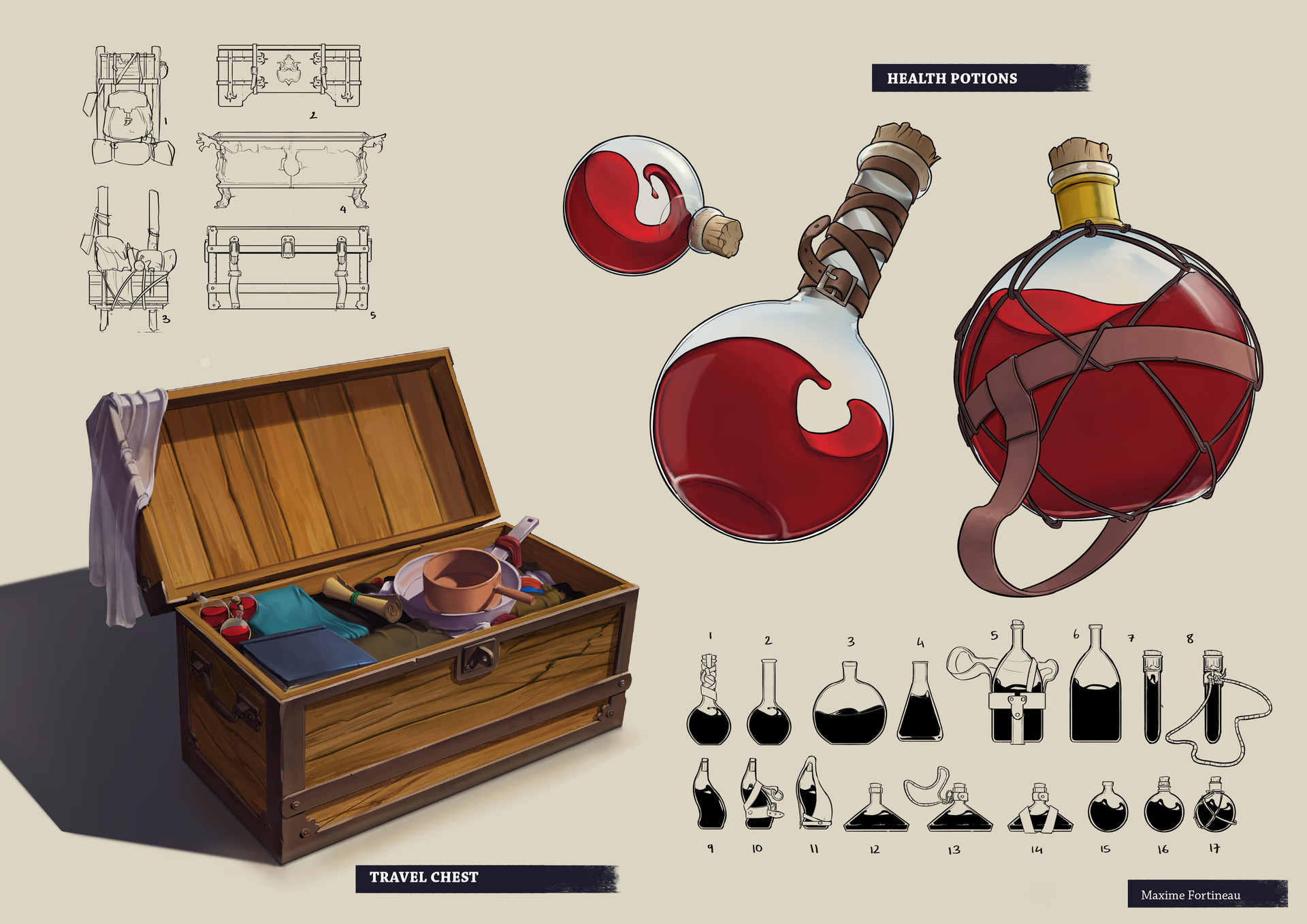 ArtStation - Fantasy Props