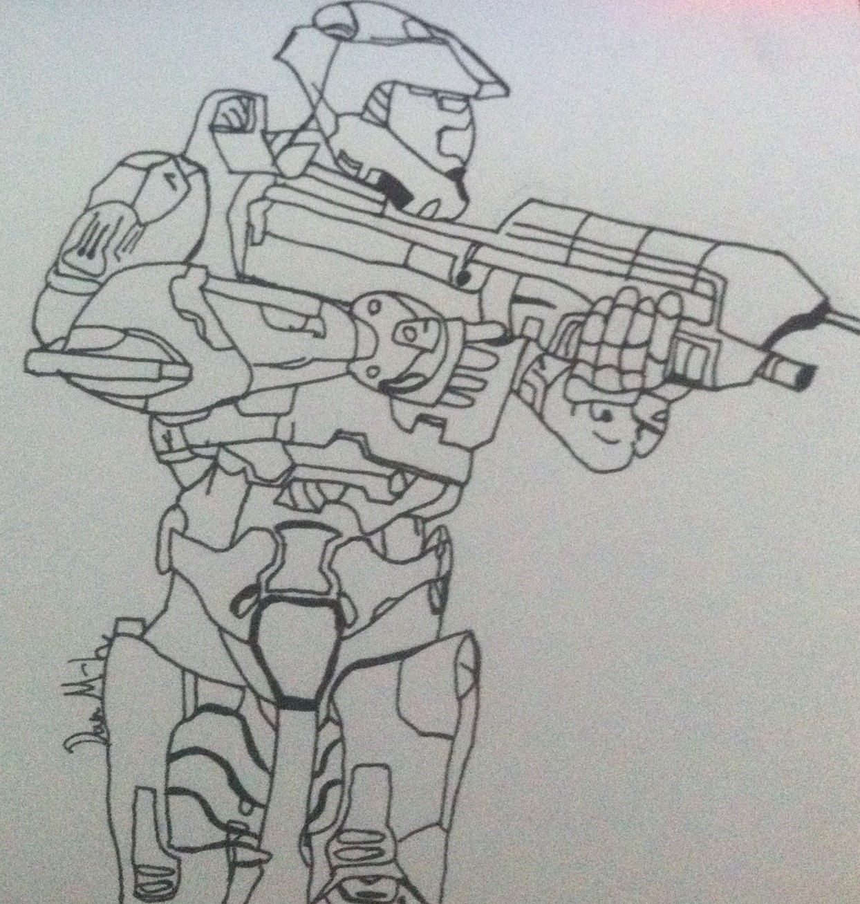 ArtStation - Master Chief- Halo