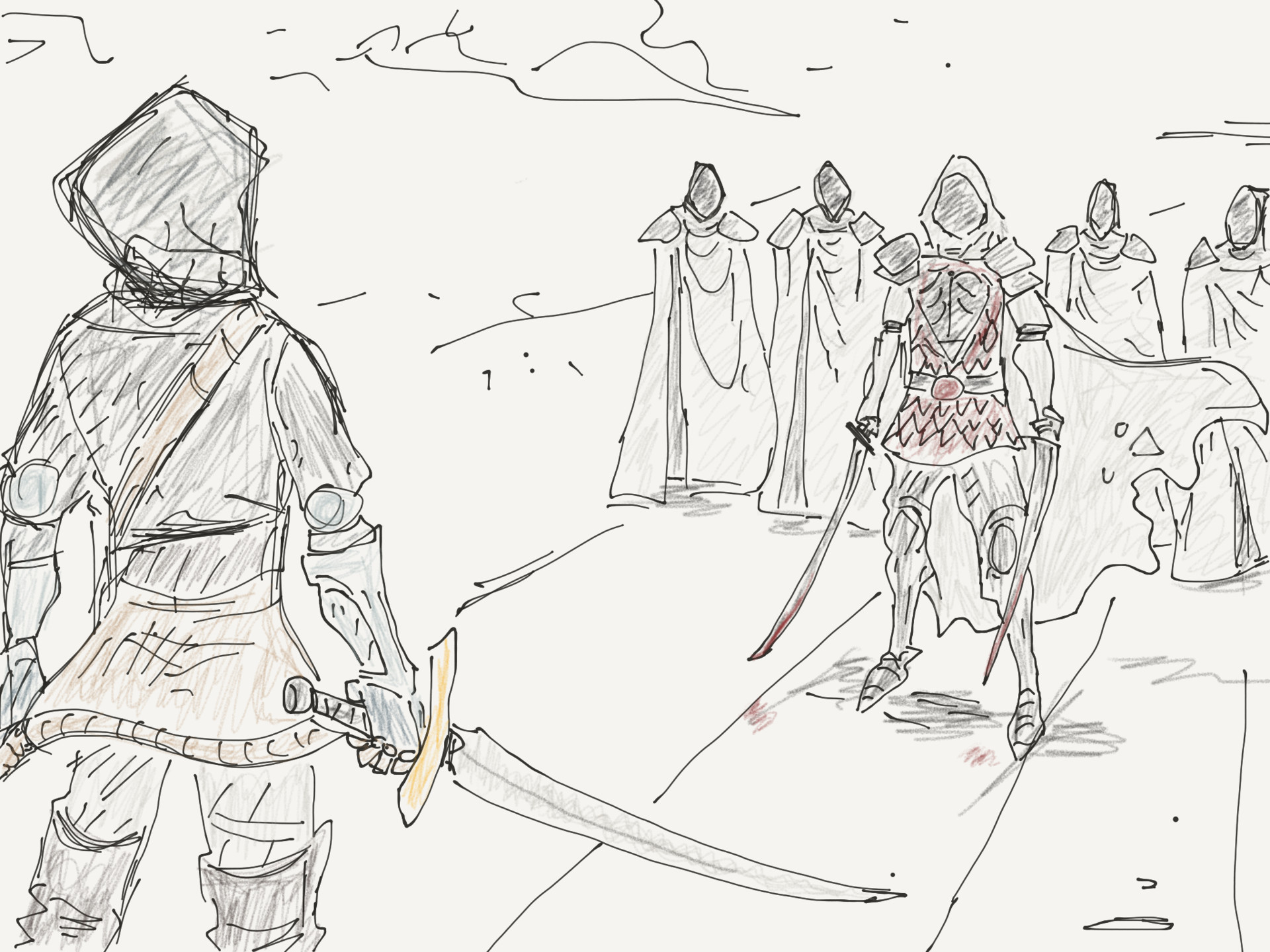 ArtStation - The Lone Swords Man