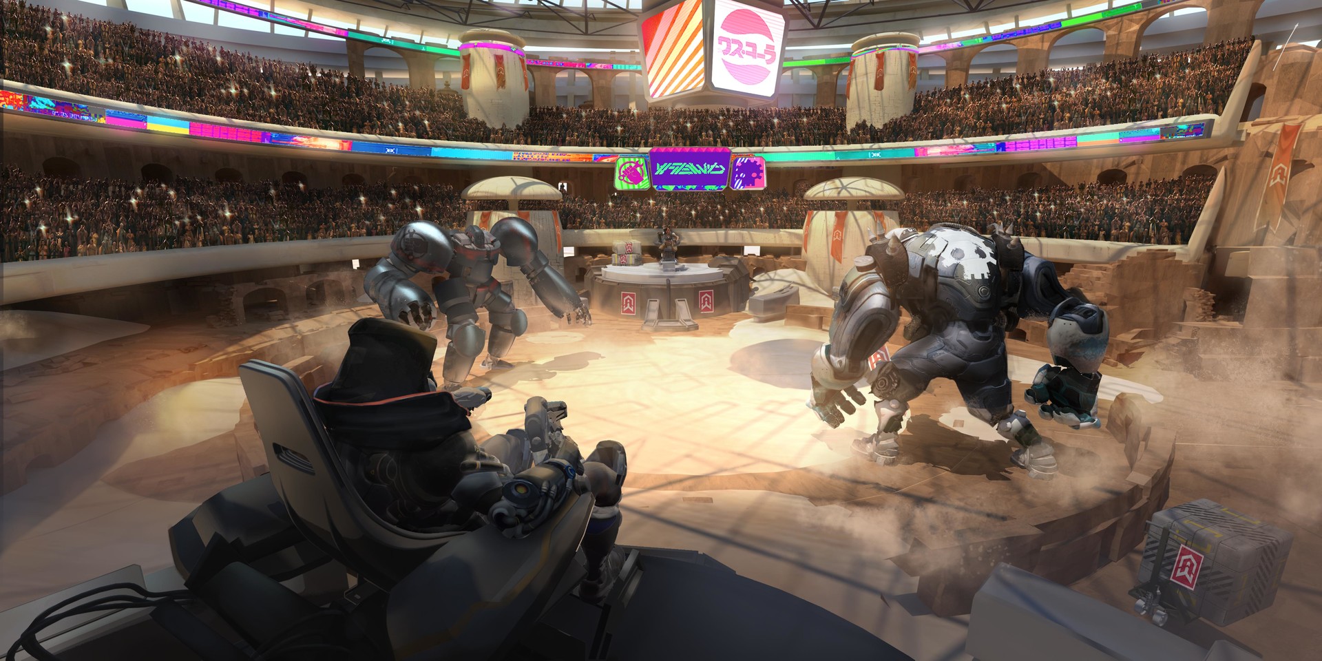 ArtStation - Arenas Robots battle