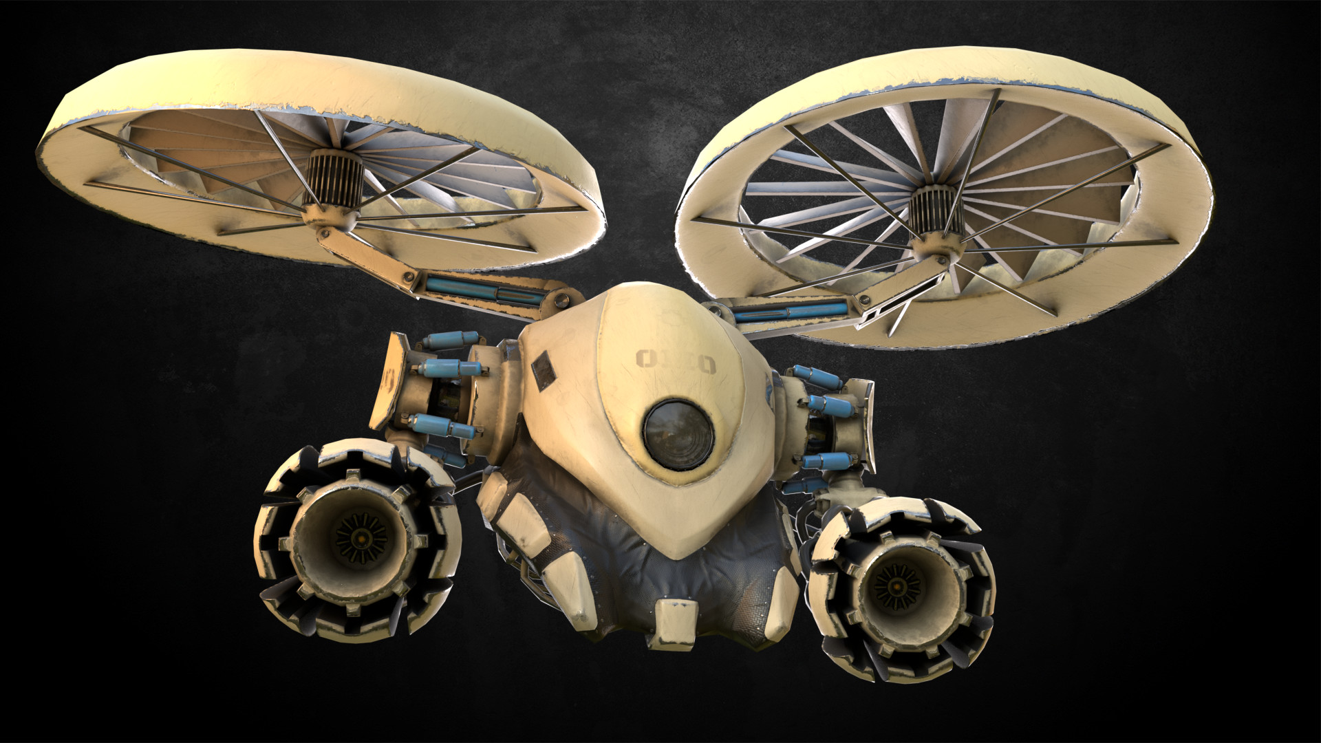 ArtStation - Mech drone