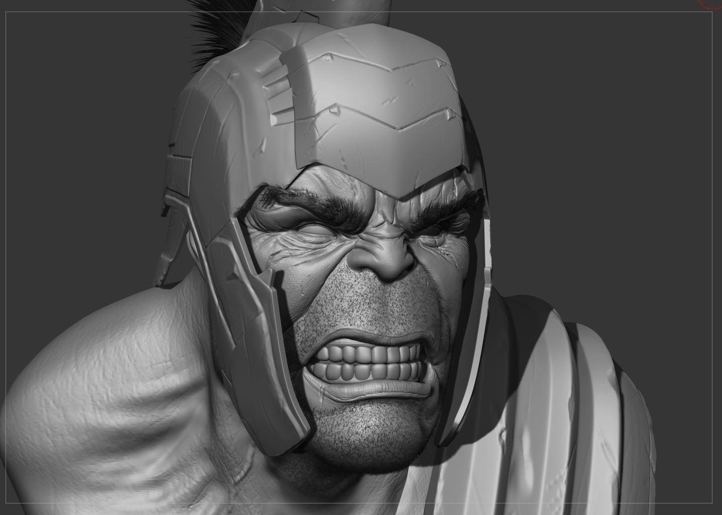 ArtStation - Hulk From Ragnarok.