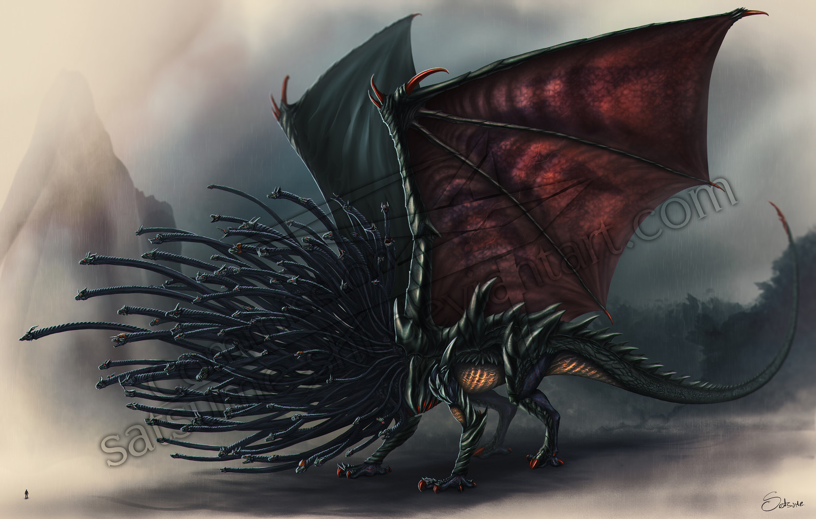 Michele Rocco - 100 Headed Dragon