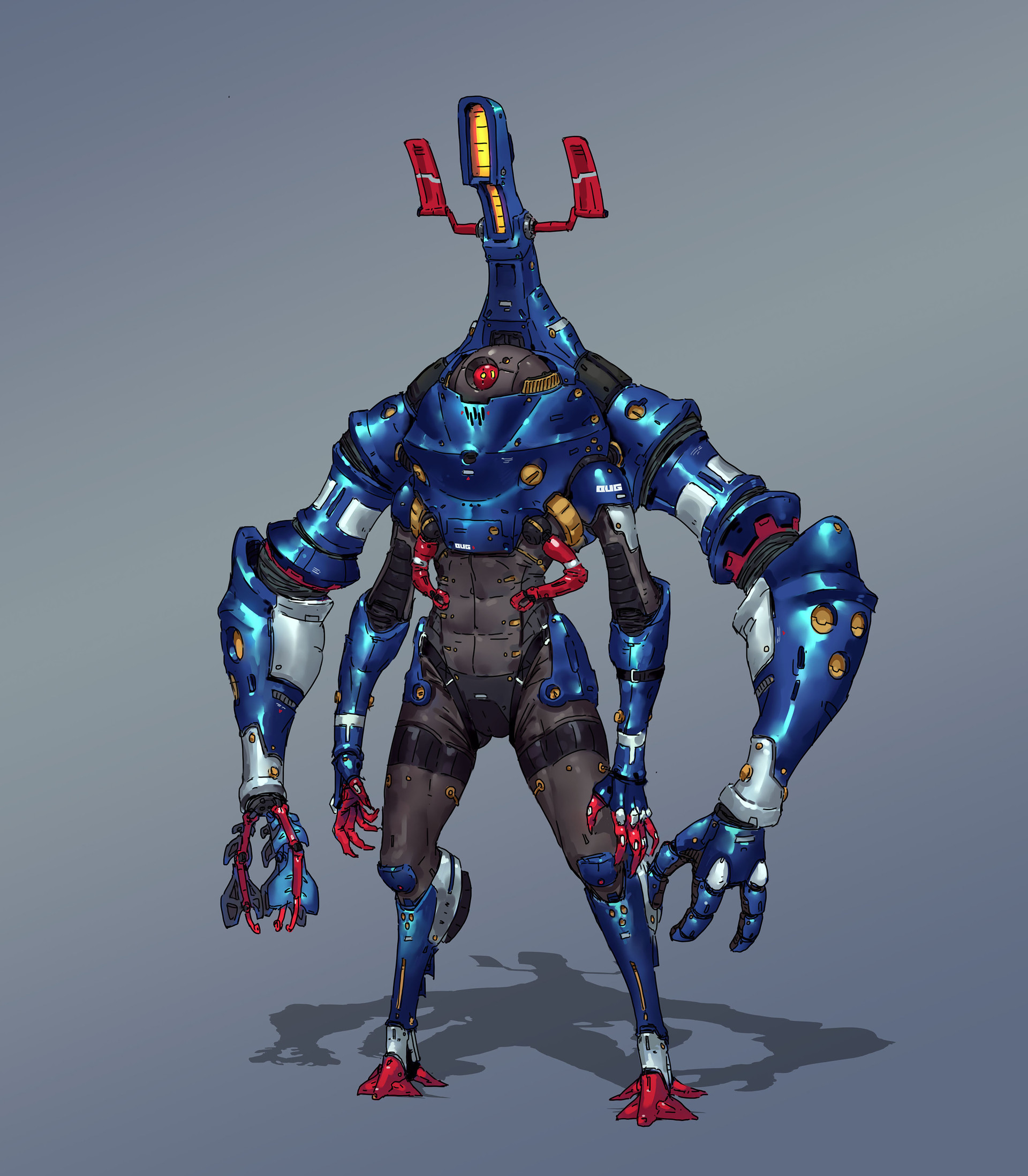 ArtStation - Day01 bug cyborg