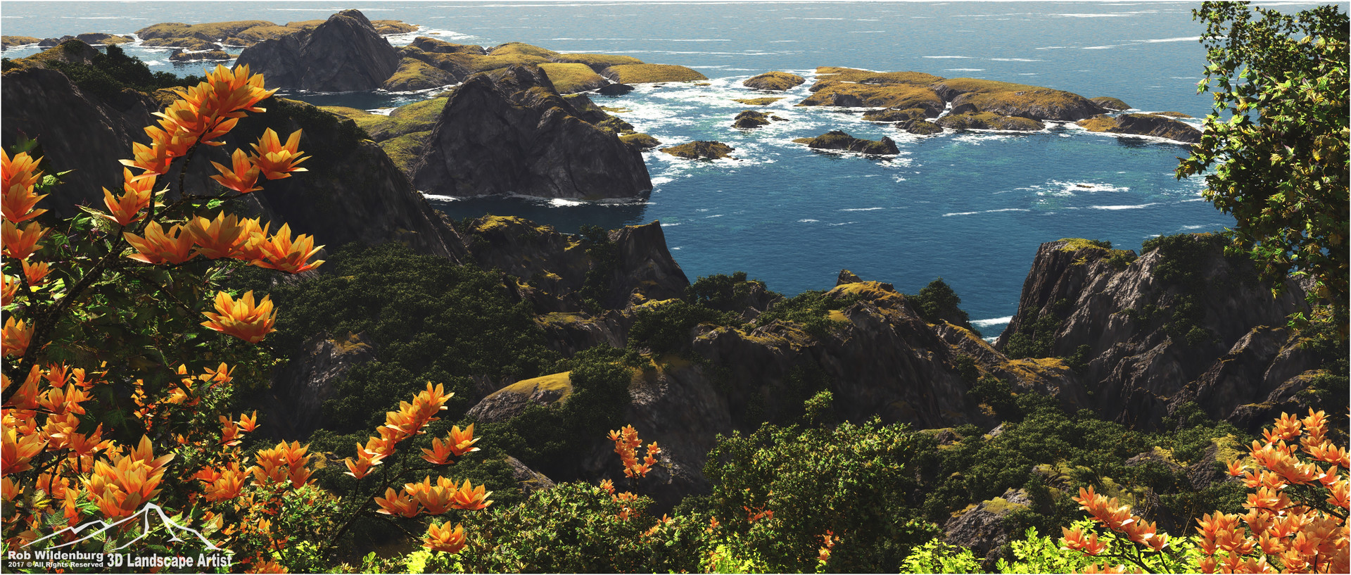 ArtStation - Enchanted View part 3