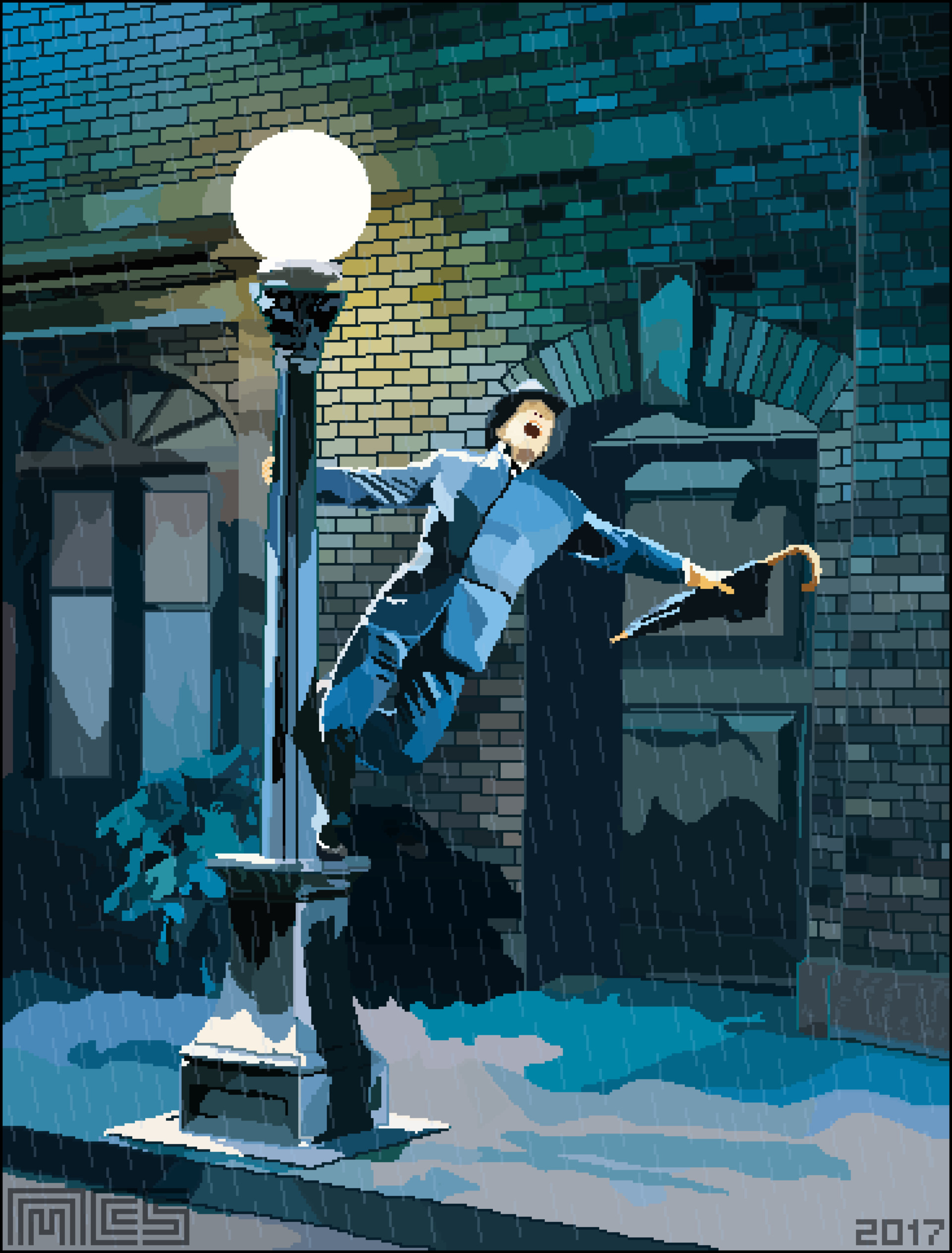 ArtStation - Singing in the rain