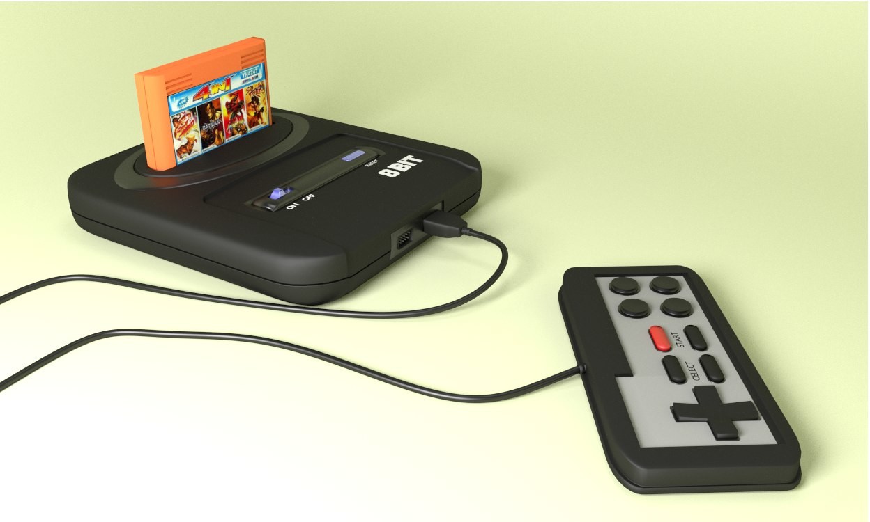 ArtStation - Game console (hybrid)