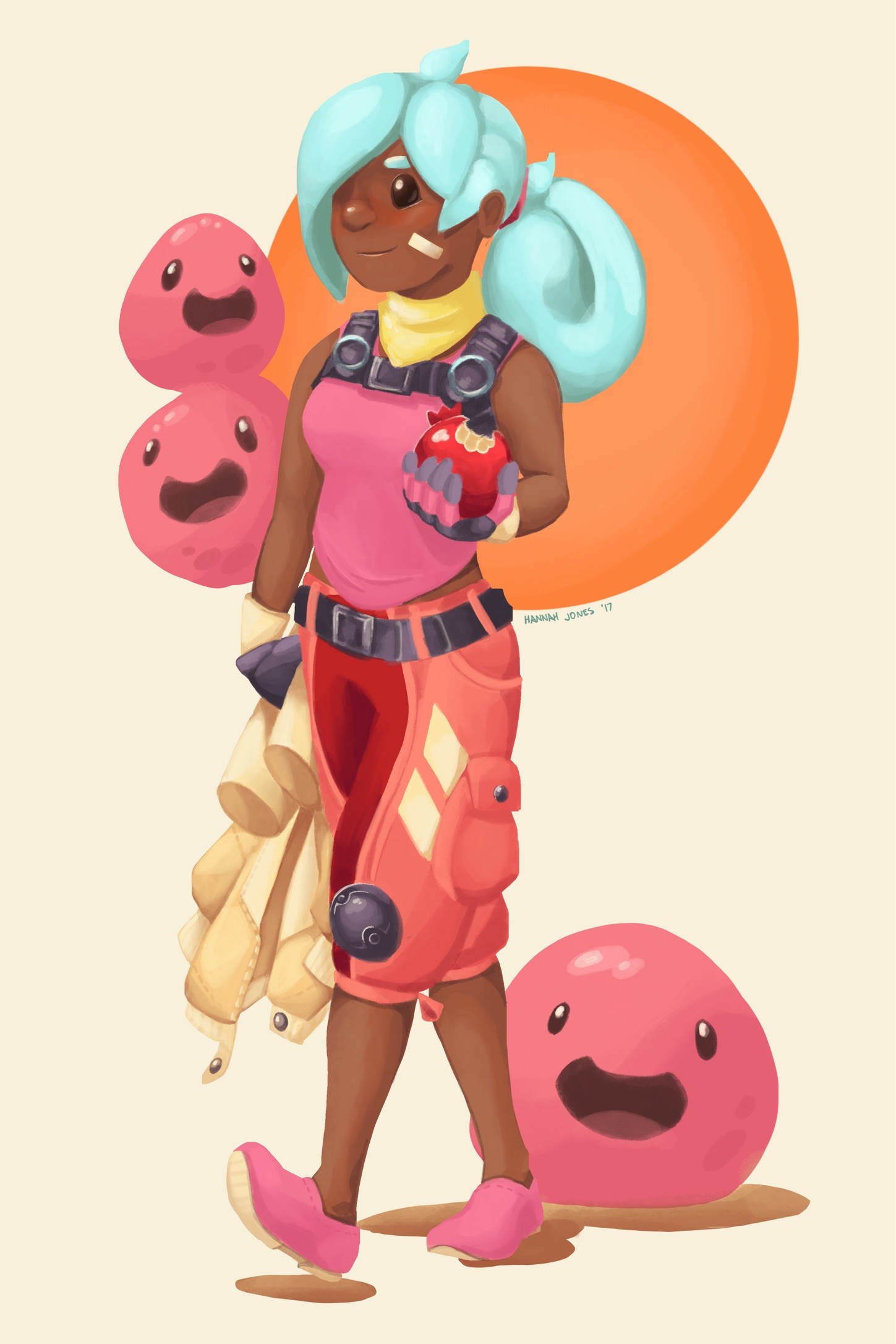 ArtStation - Beatrix LeBeau (Slime Rancher)