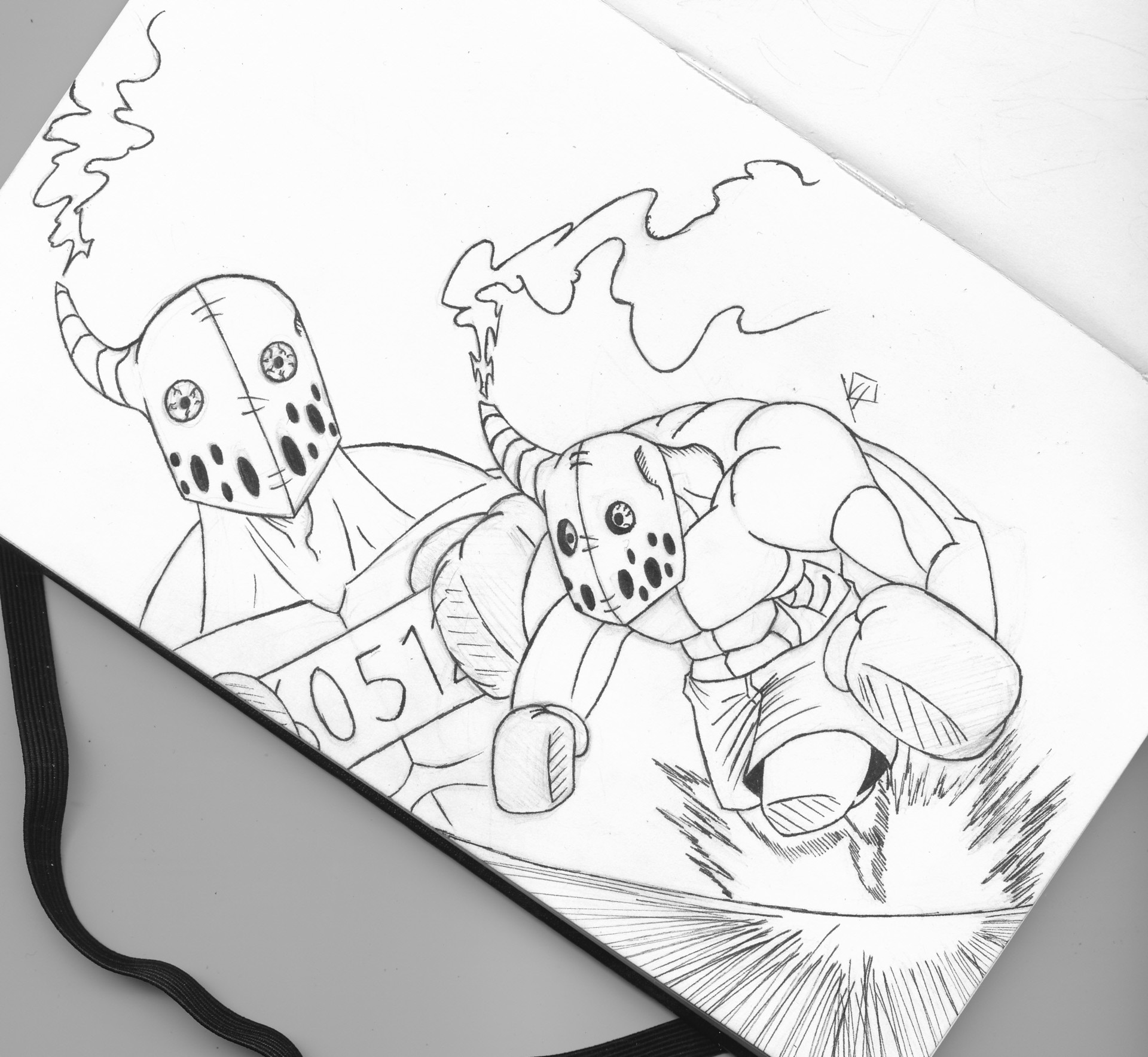 ArtStation - Underground Fighter