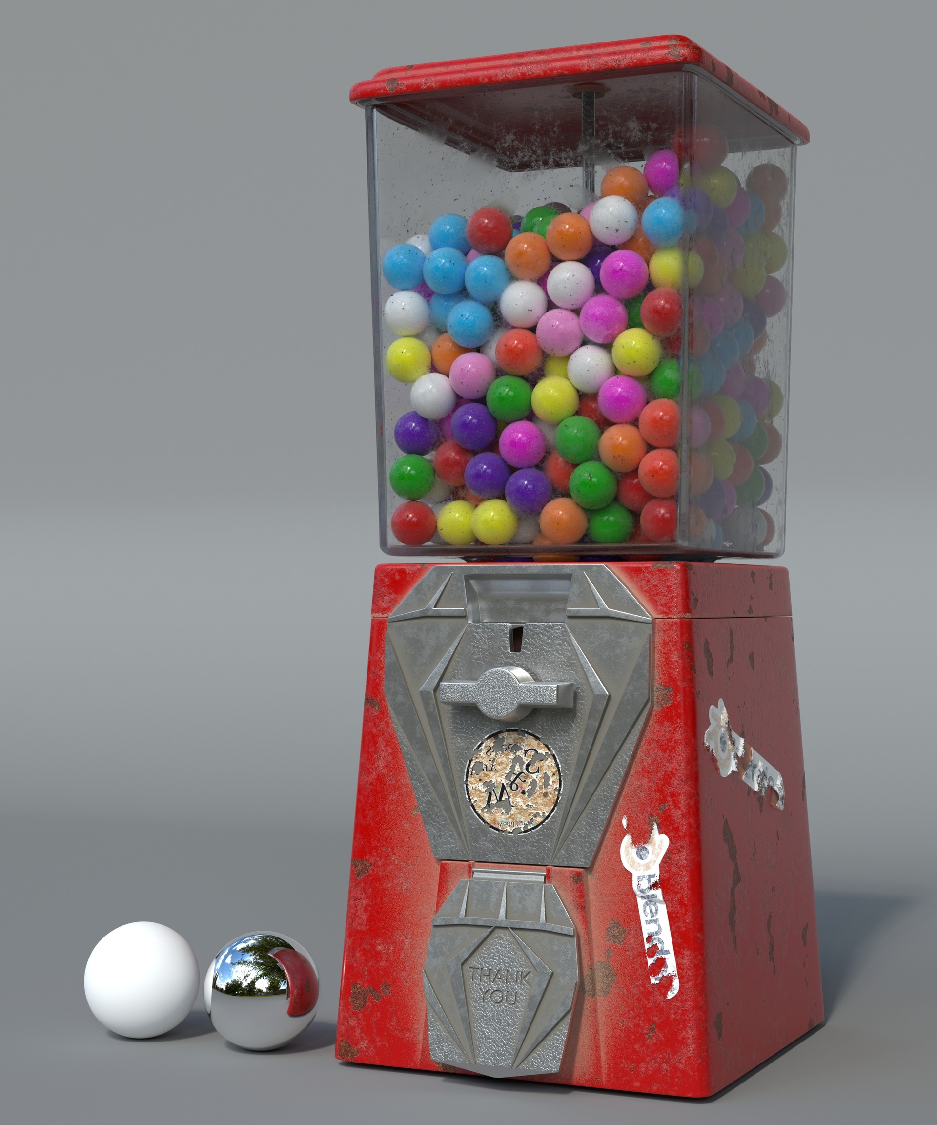 ArtStation - Dispenser Final (procedural_Shading)