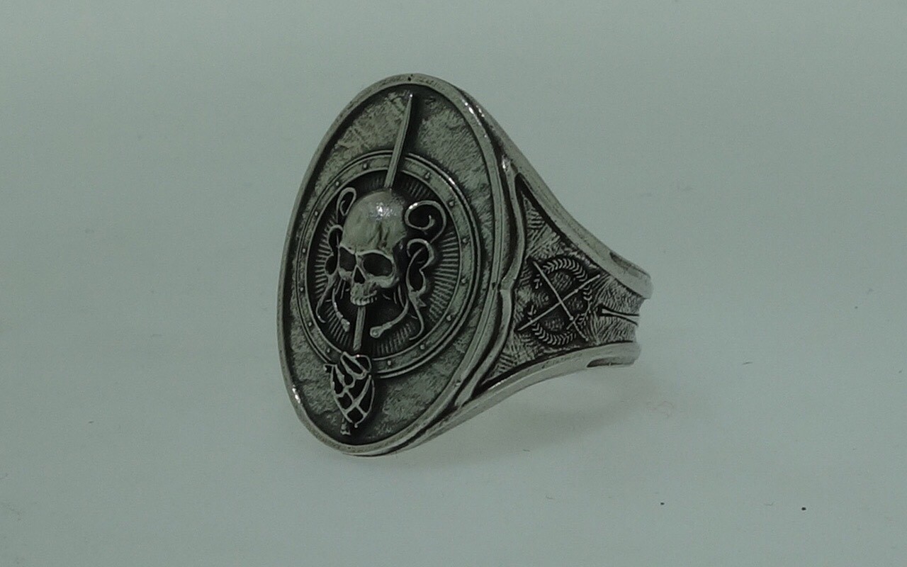 Tomas Wittelsbach - Custom ring for Blood & Iron western martial arts ...