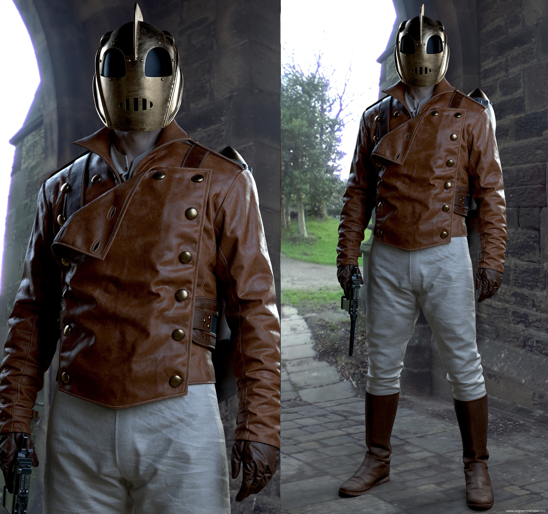 ArtStation - The Rocketeer