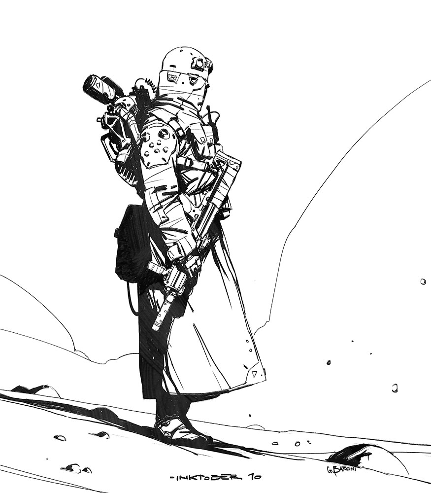giorgio-baroni-inktober10.jpg (875×1000)图片_赛博朋克图片素材-花瓣网
