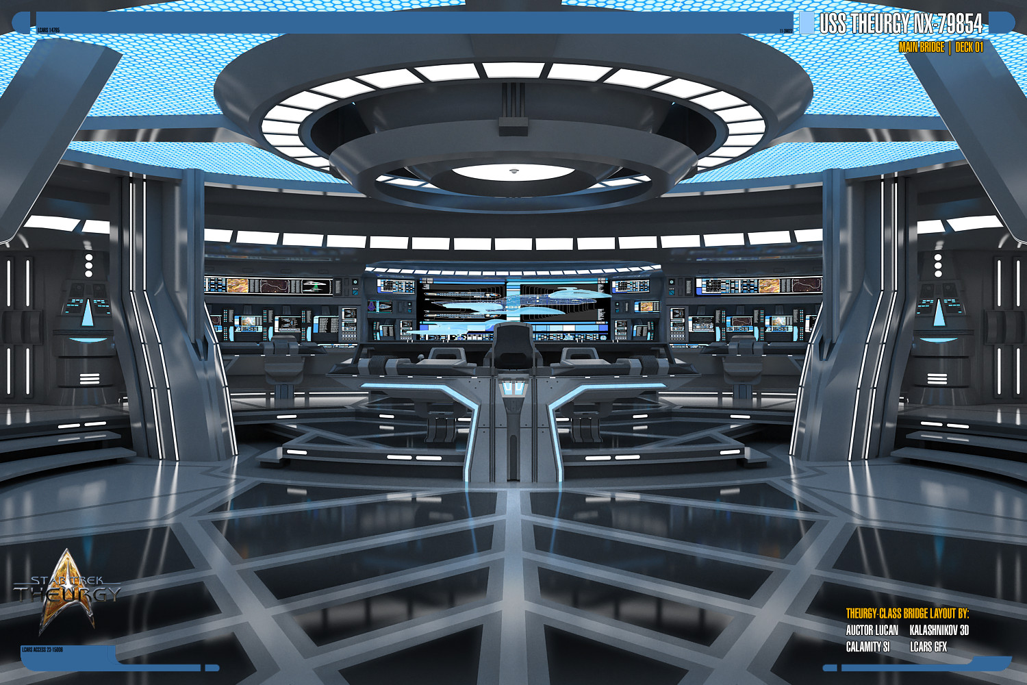 Auctor Lucan - USS Theurgy Main Bridge