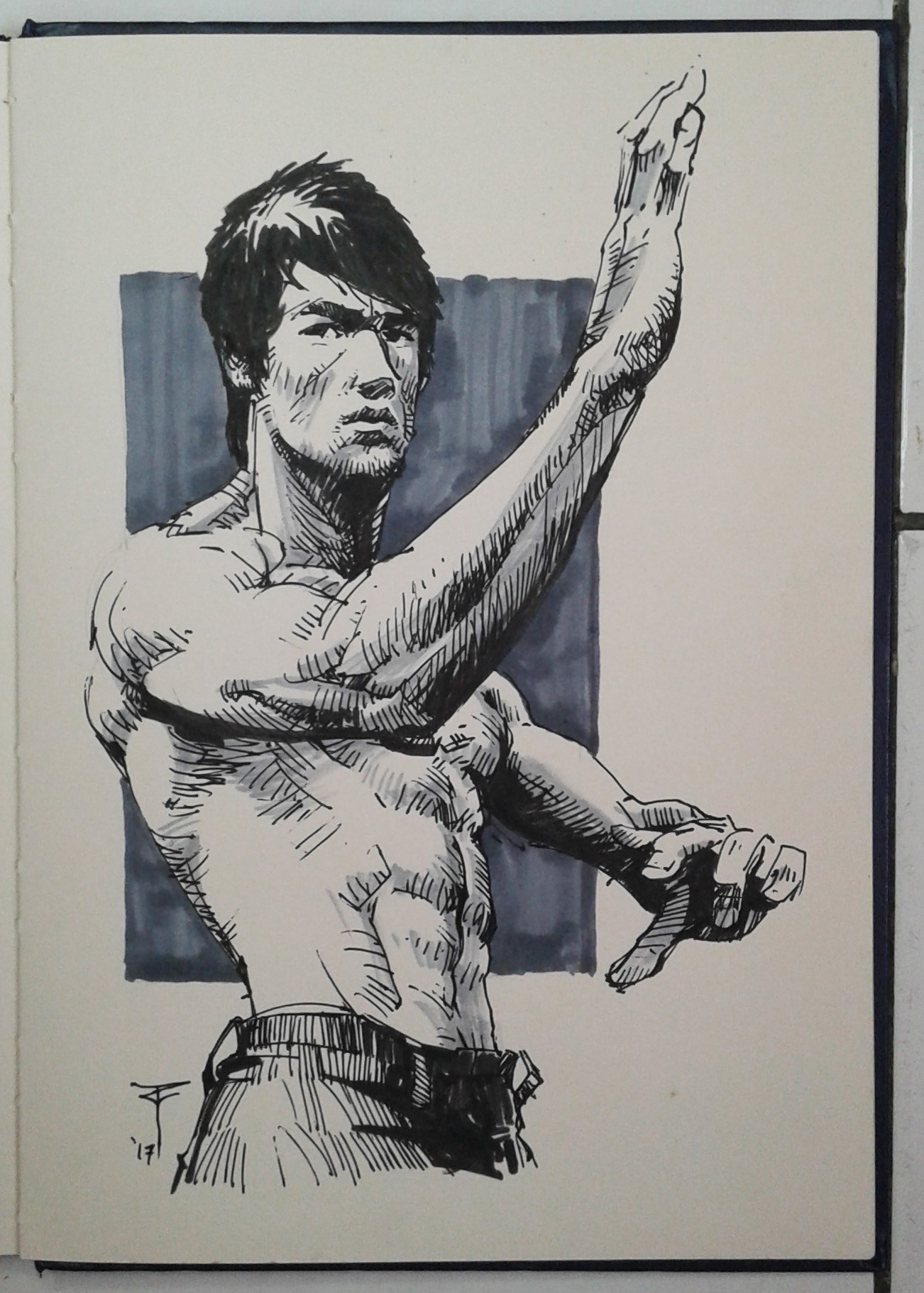 Art of TZU (Howard Yung-Tzu Chin) - Inktober 2017 (2nd set)
