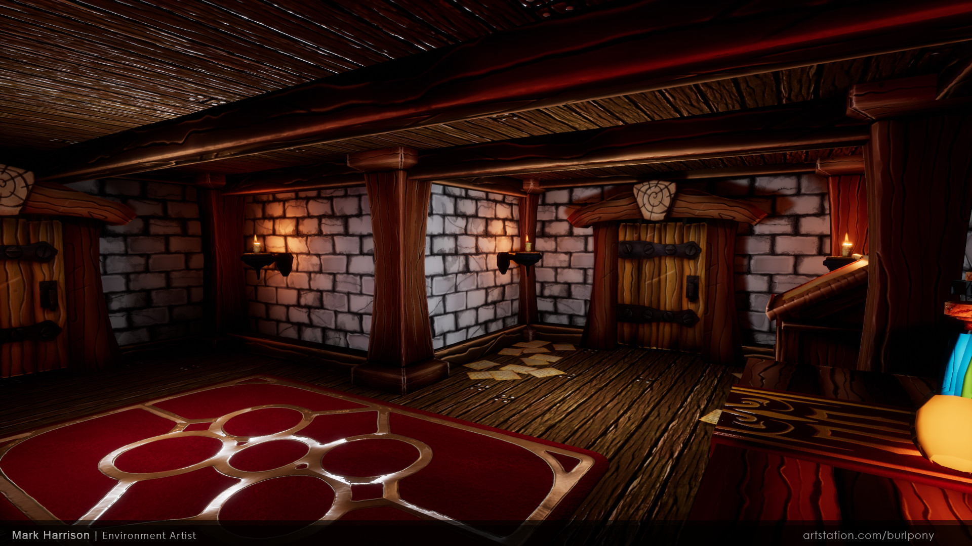 Mark Harrison - Mage House Interior