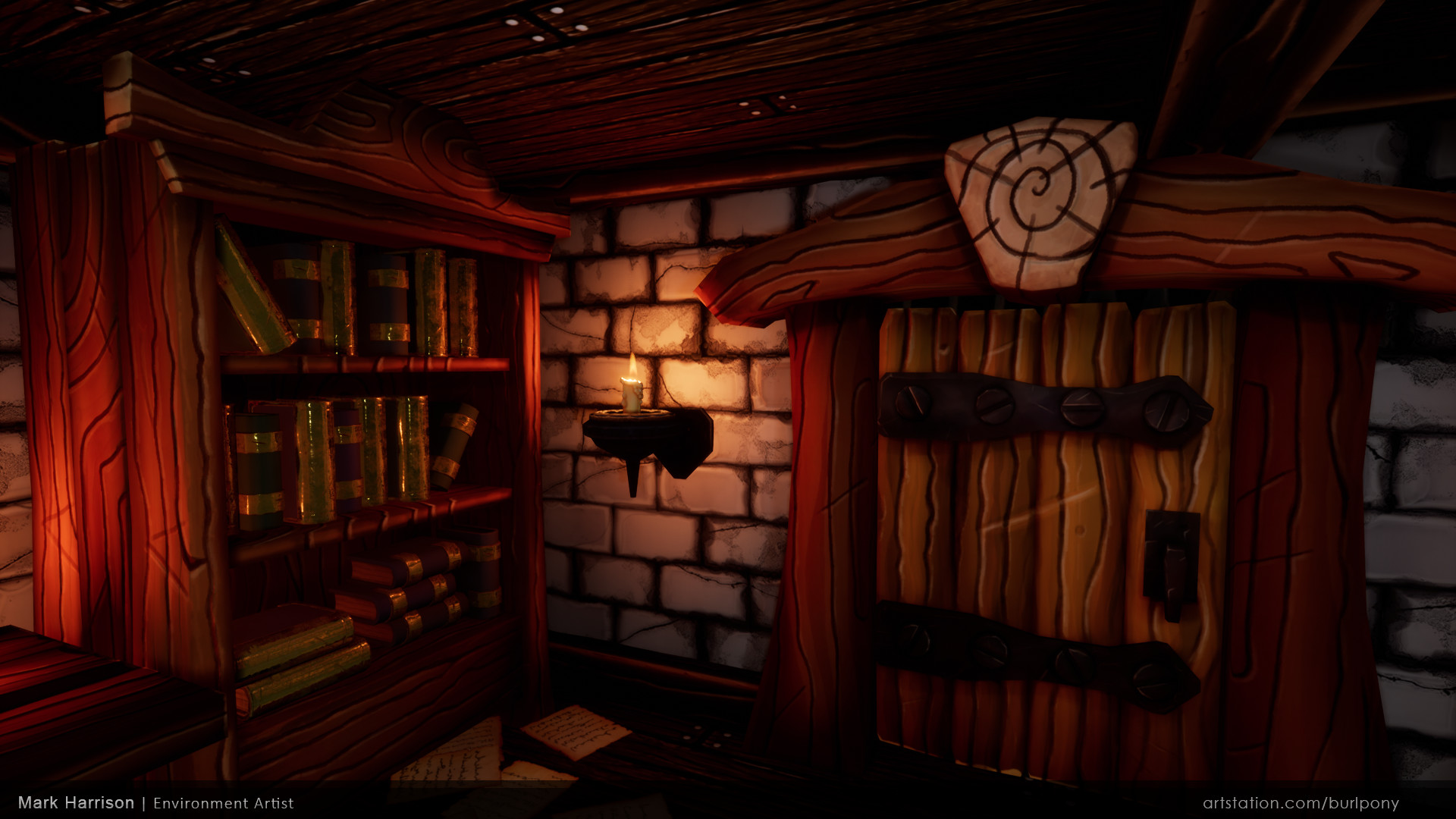 Mark Harrison - Mage House Interior