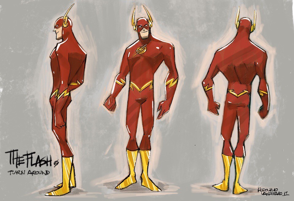 ArtStation - THE FLASH, character design