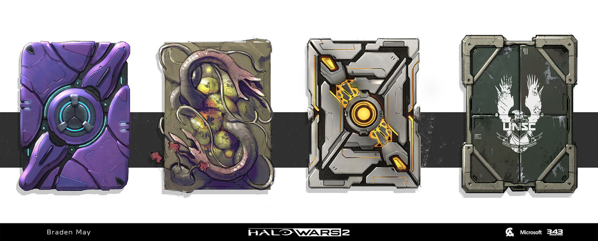Braden May - Halo Wars 2: Concepts & Paintovers