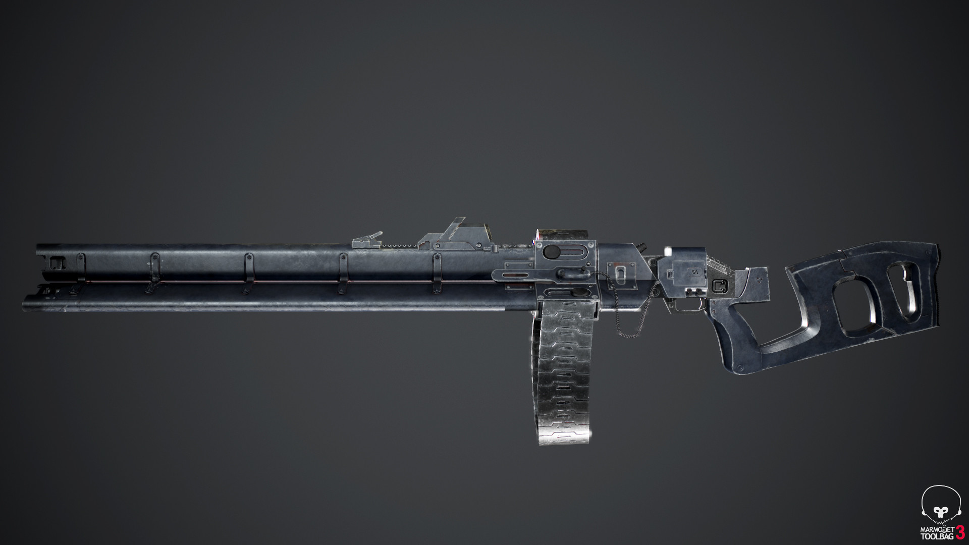 Helmi Menzli - MBS-9M .50 Caliber Hydra Machine Gun