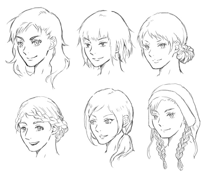 Jesús Gormaz - Character design samples