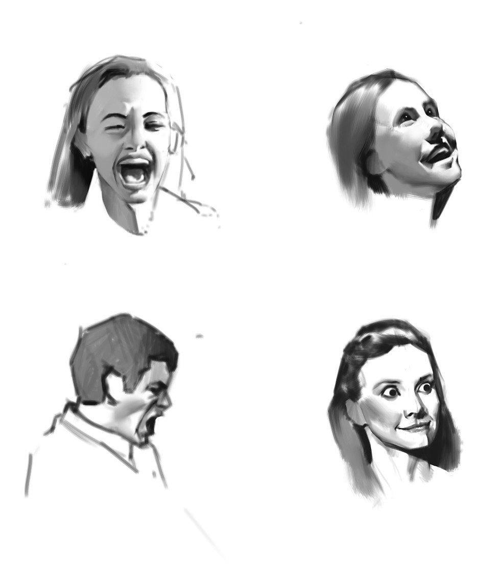 ArtStation - Reference painting