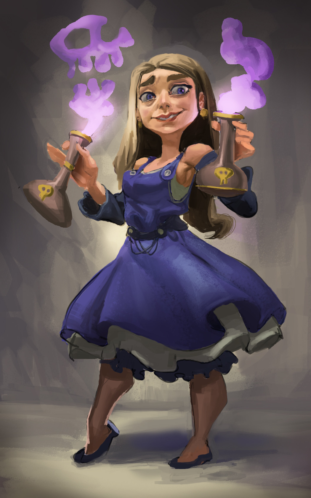 ArtStation - poison girl