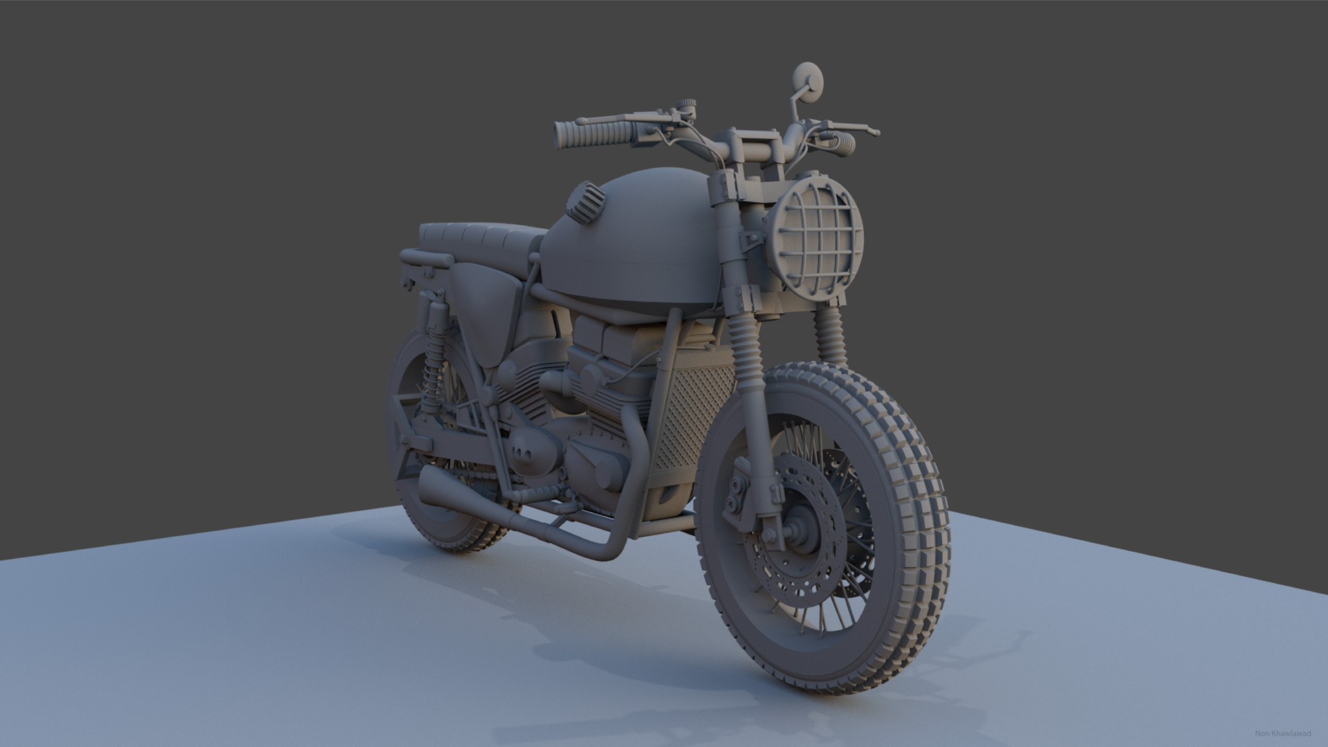 ArtStation - 3D Customized Scrambler
