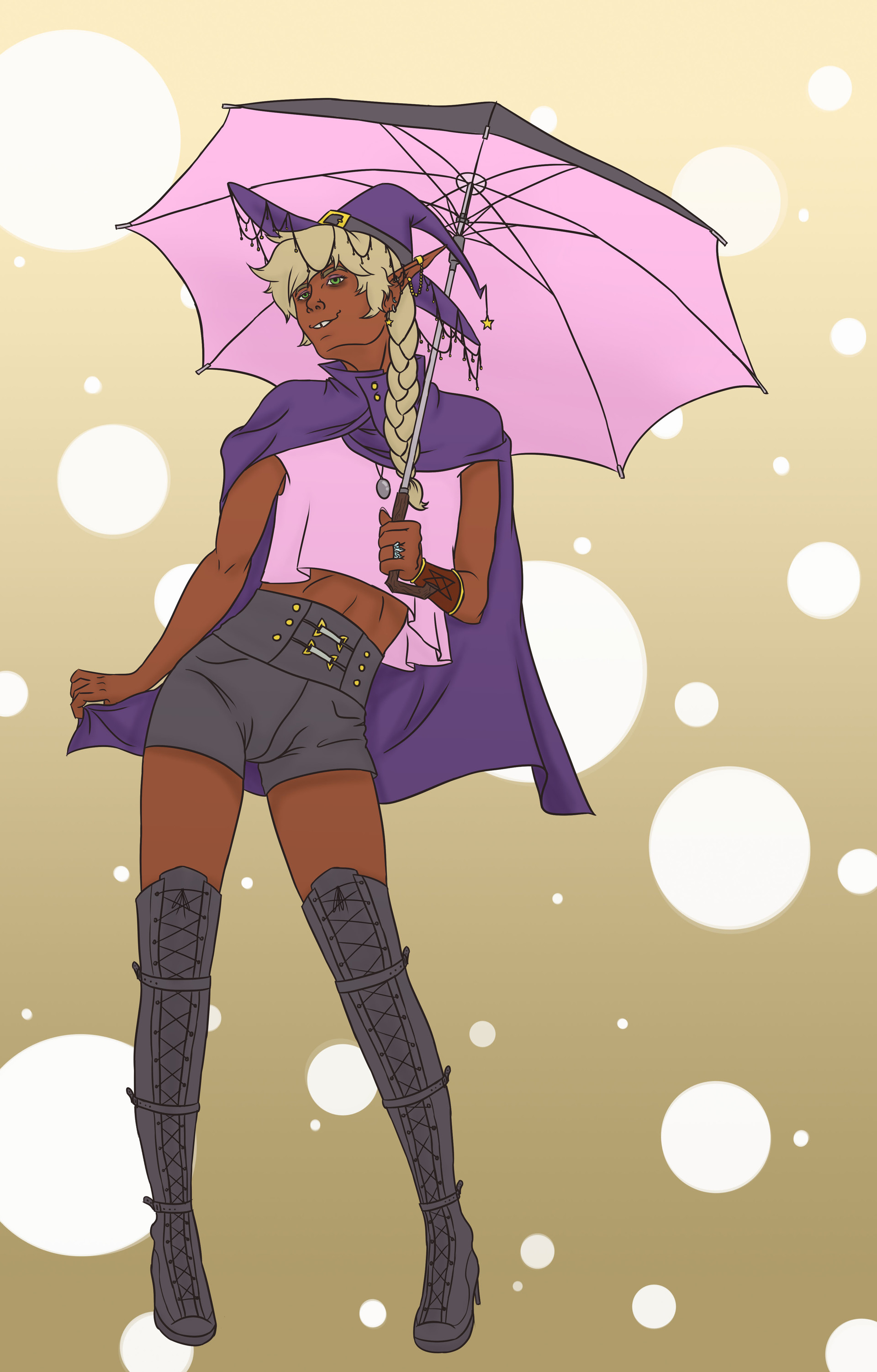 ArtStation - Taako in the Rain