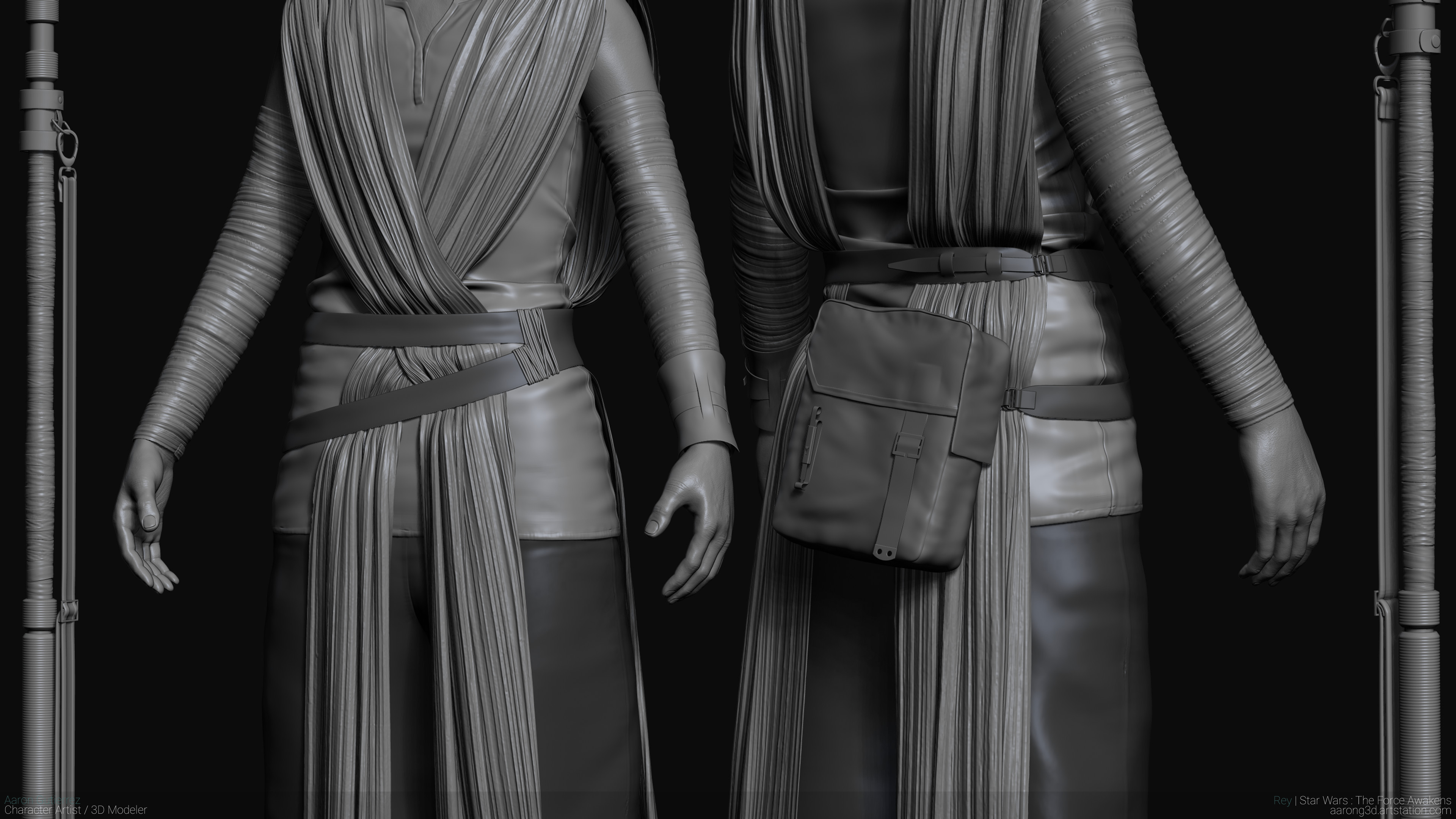 Aaron Gutierrez - Rey | Star Wars : The Force Awakens