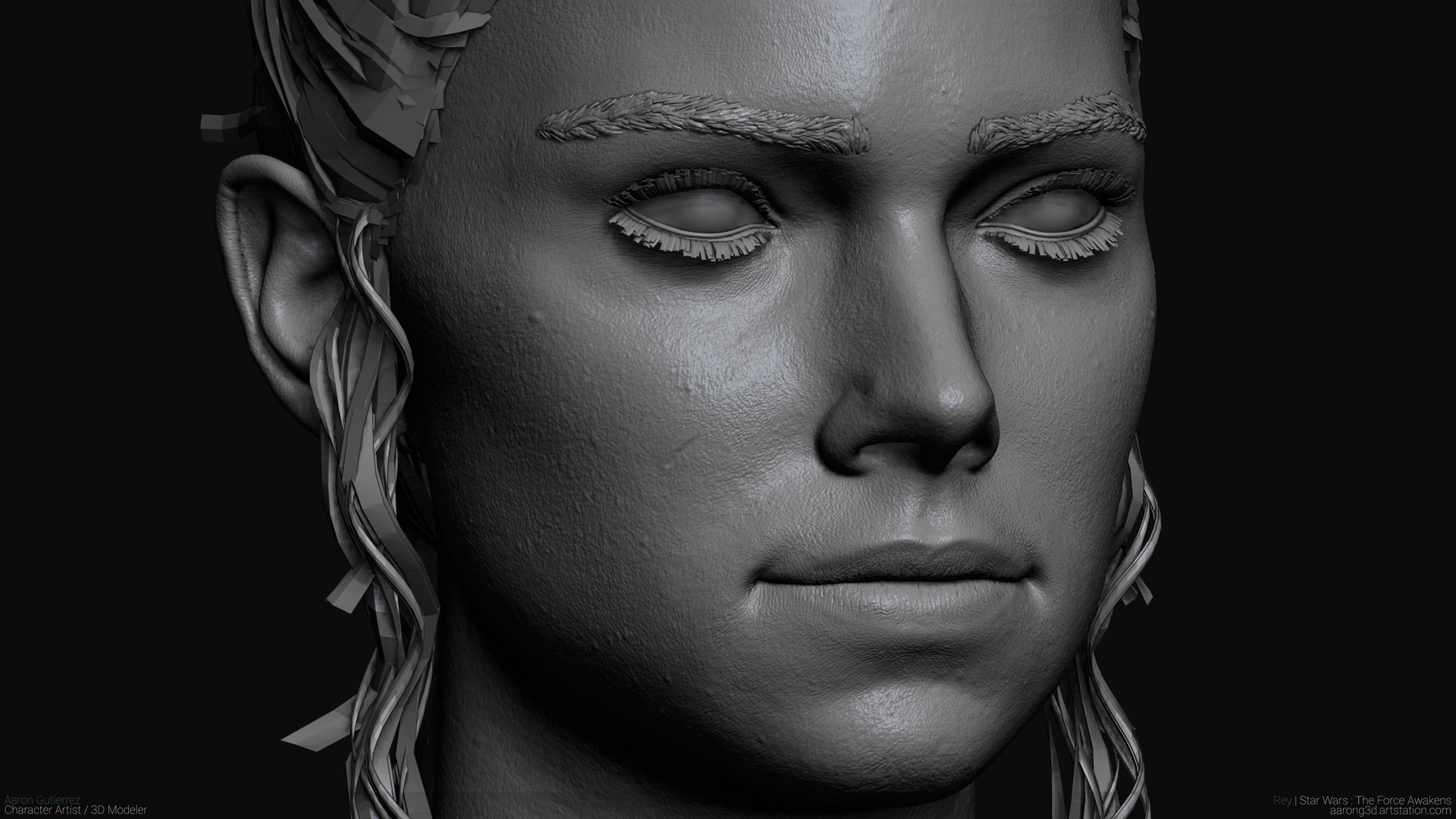 Aaron Gutierrez - Rey | Star Wars : The Force Awakens