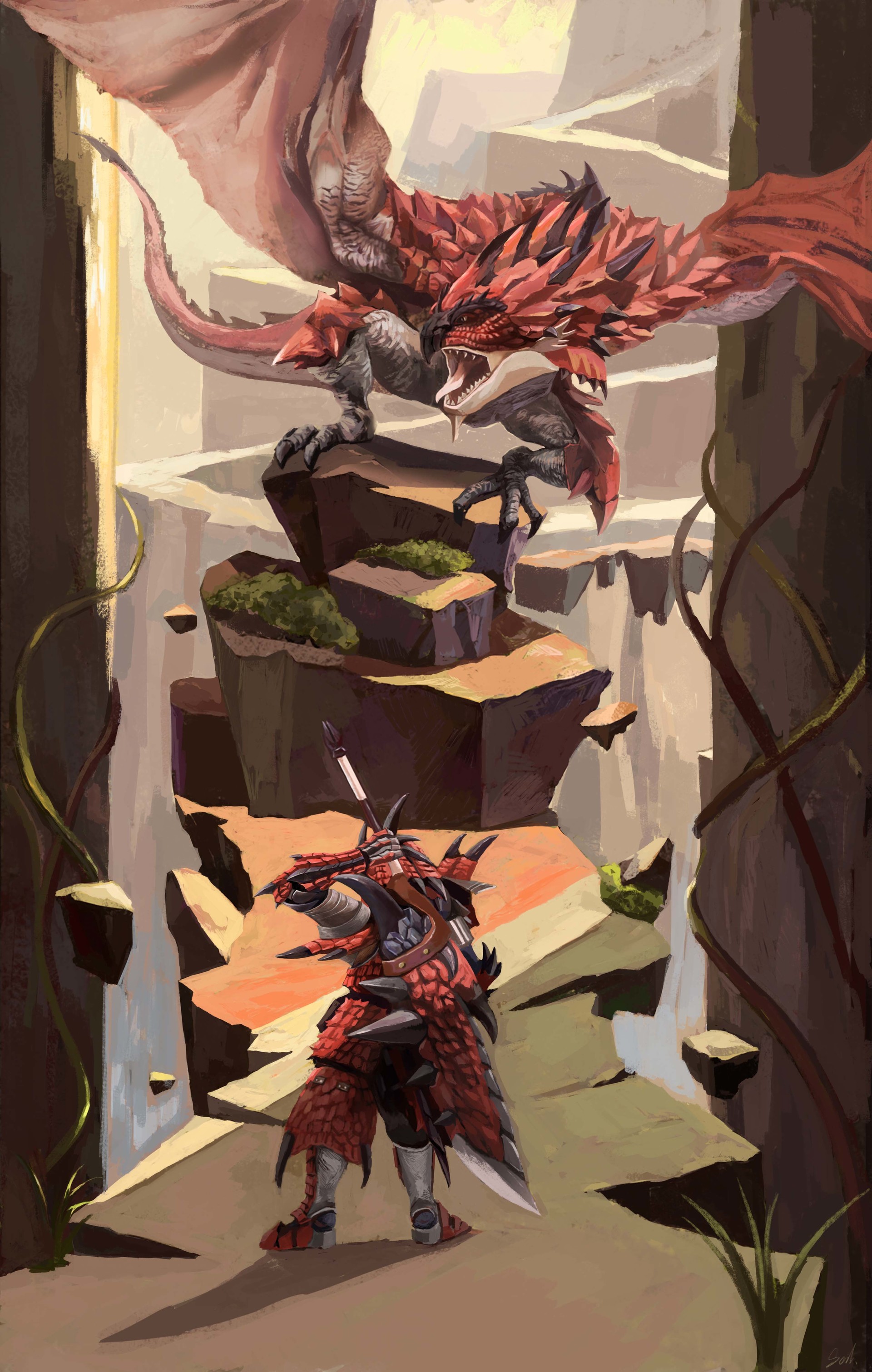 ArtStation - monster hunter