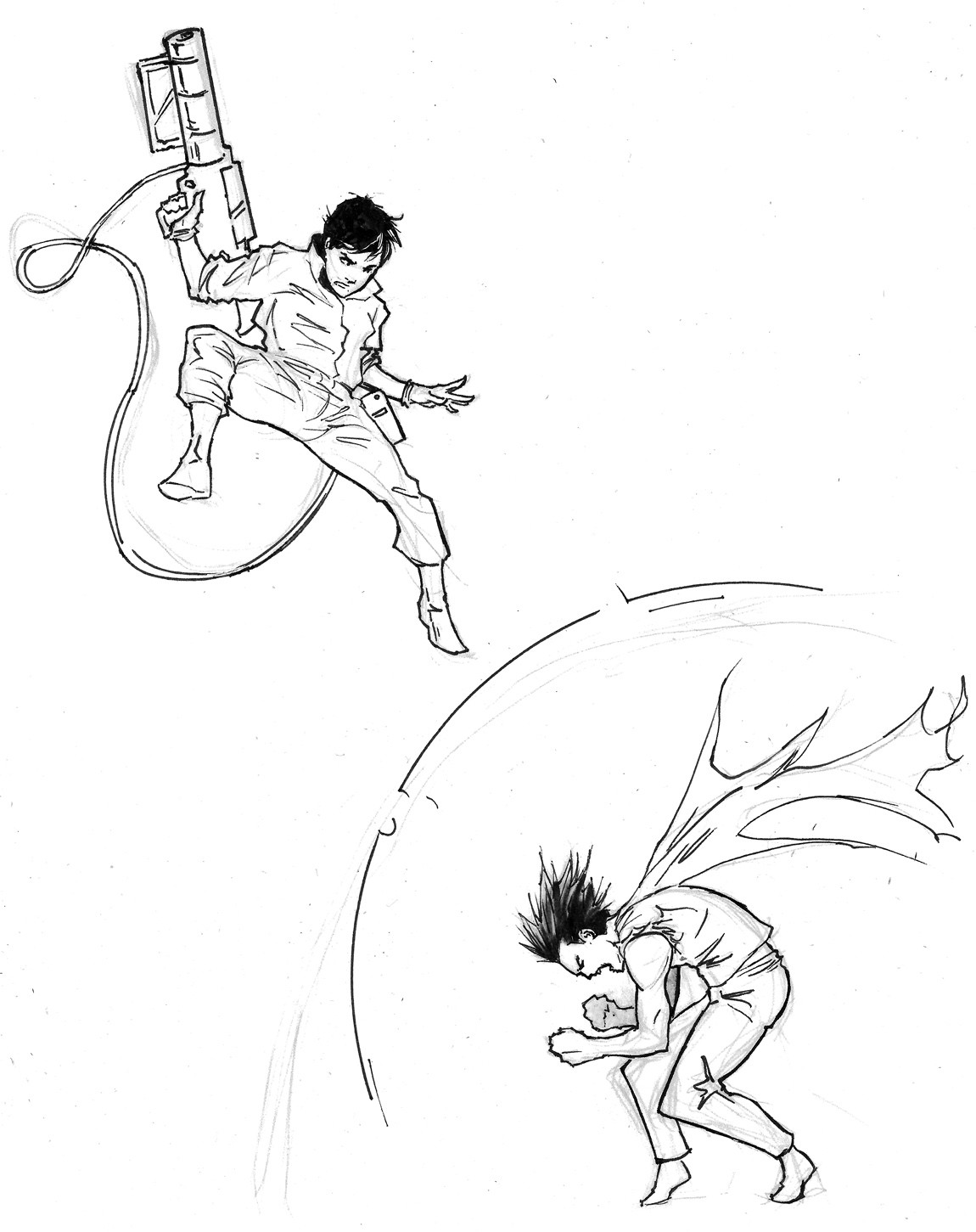 ArtStation - Akira - Kaneda & Tetsuo