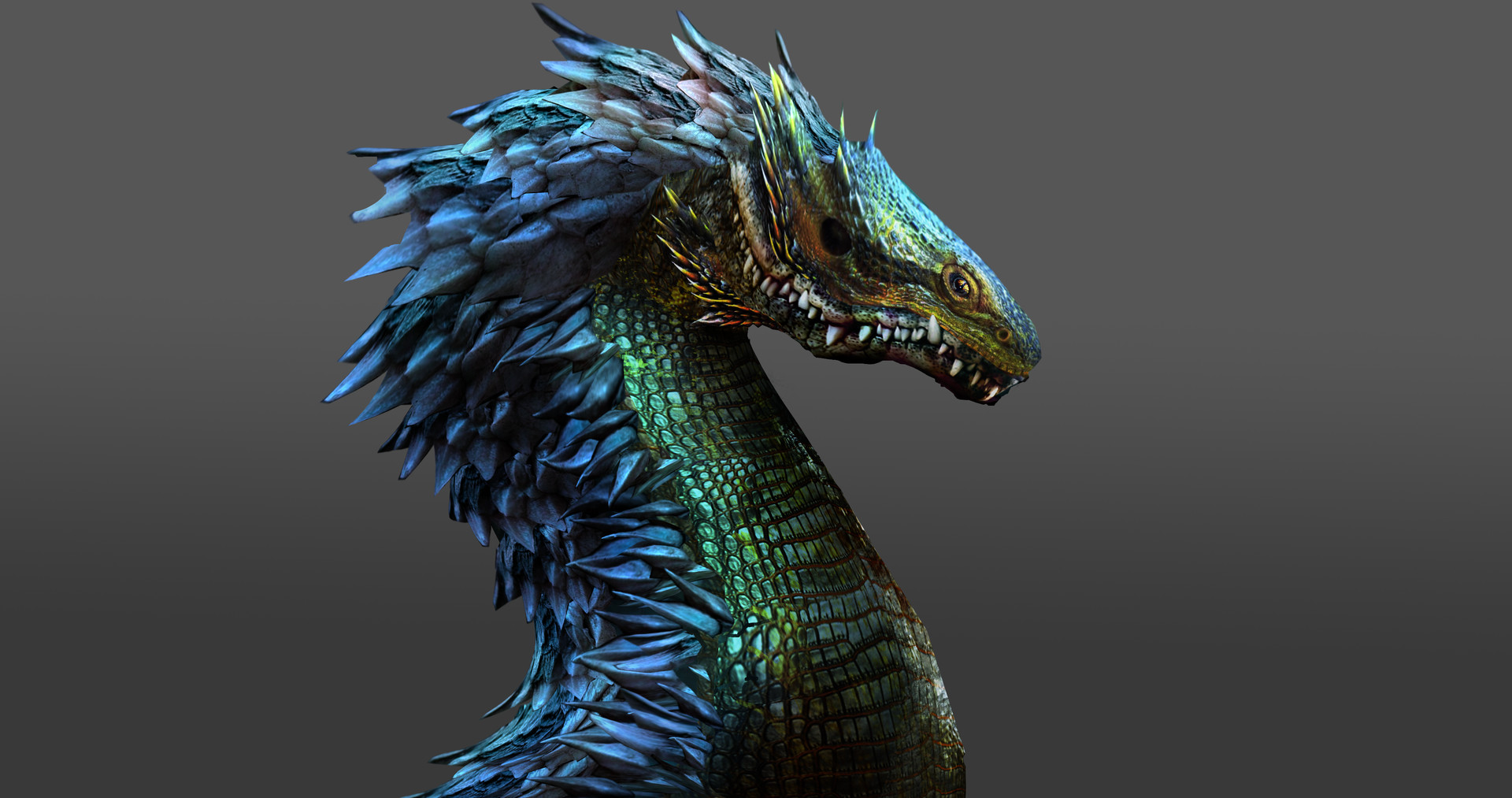 ArtStation - A frog that became a dragon